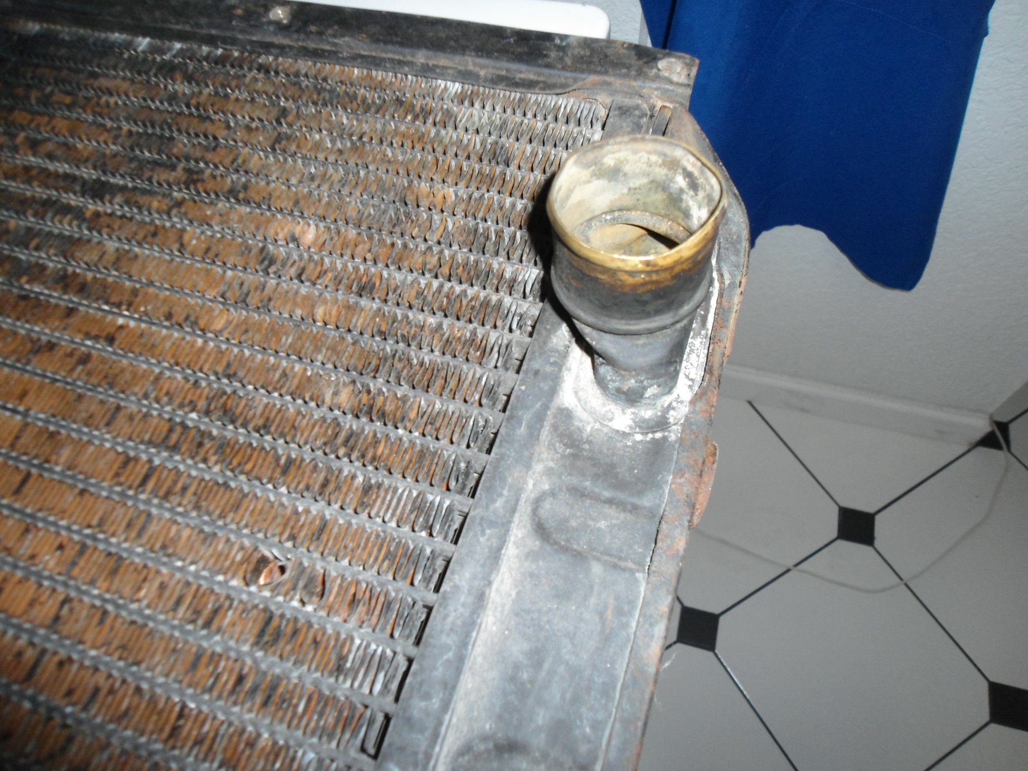 FS (For Sale) 1957 radiator dated 56 H good condition - CorvetteForum ...