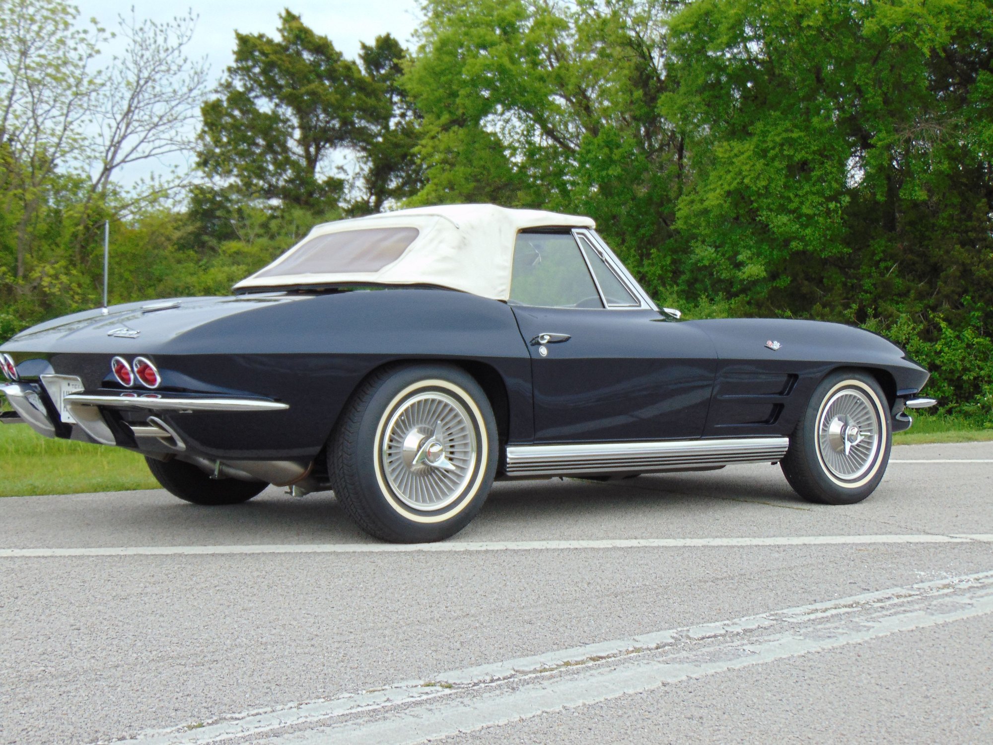 FS (For Sale) 1963 Daytona Blue Convertible - CorvetteForum - Chevrolet ...
