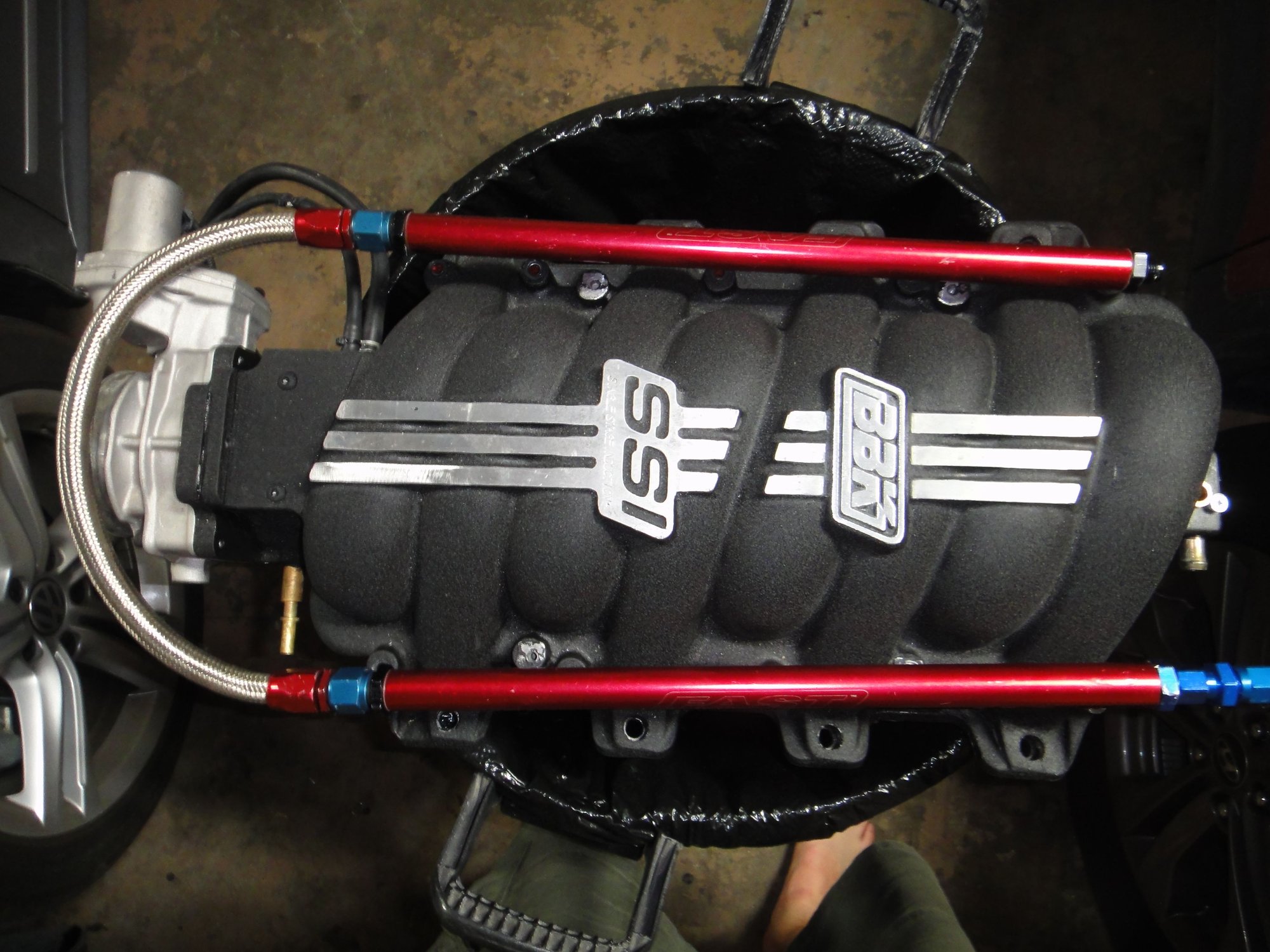 BBK Intake manifold, Fast Fuel Rails, LS2 throttle combo ...
