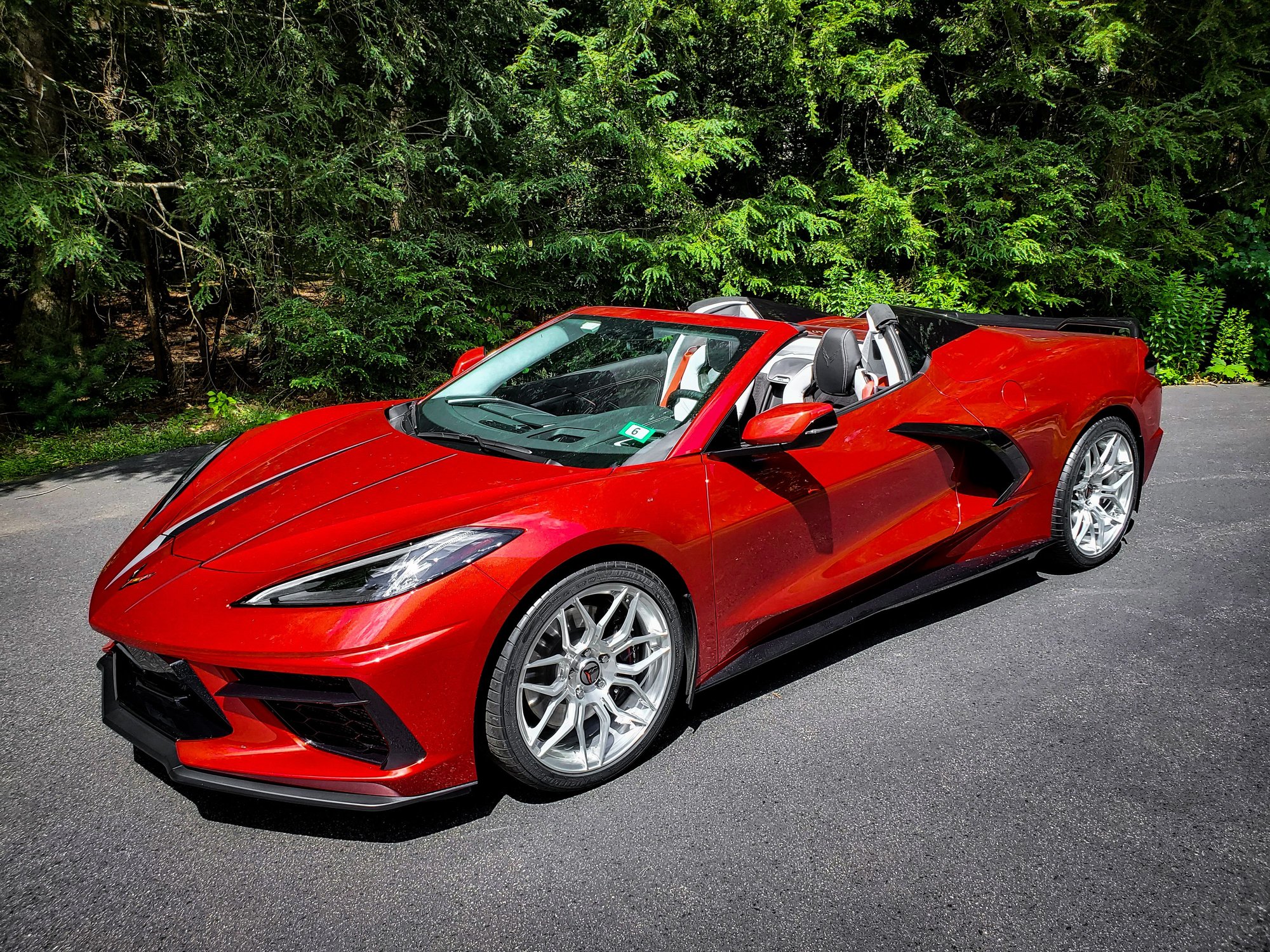 Red Mist with aftermarket wheels - CorvetteForum - Chevrolet Corvette ...