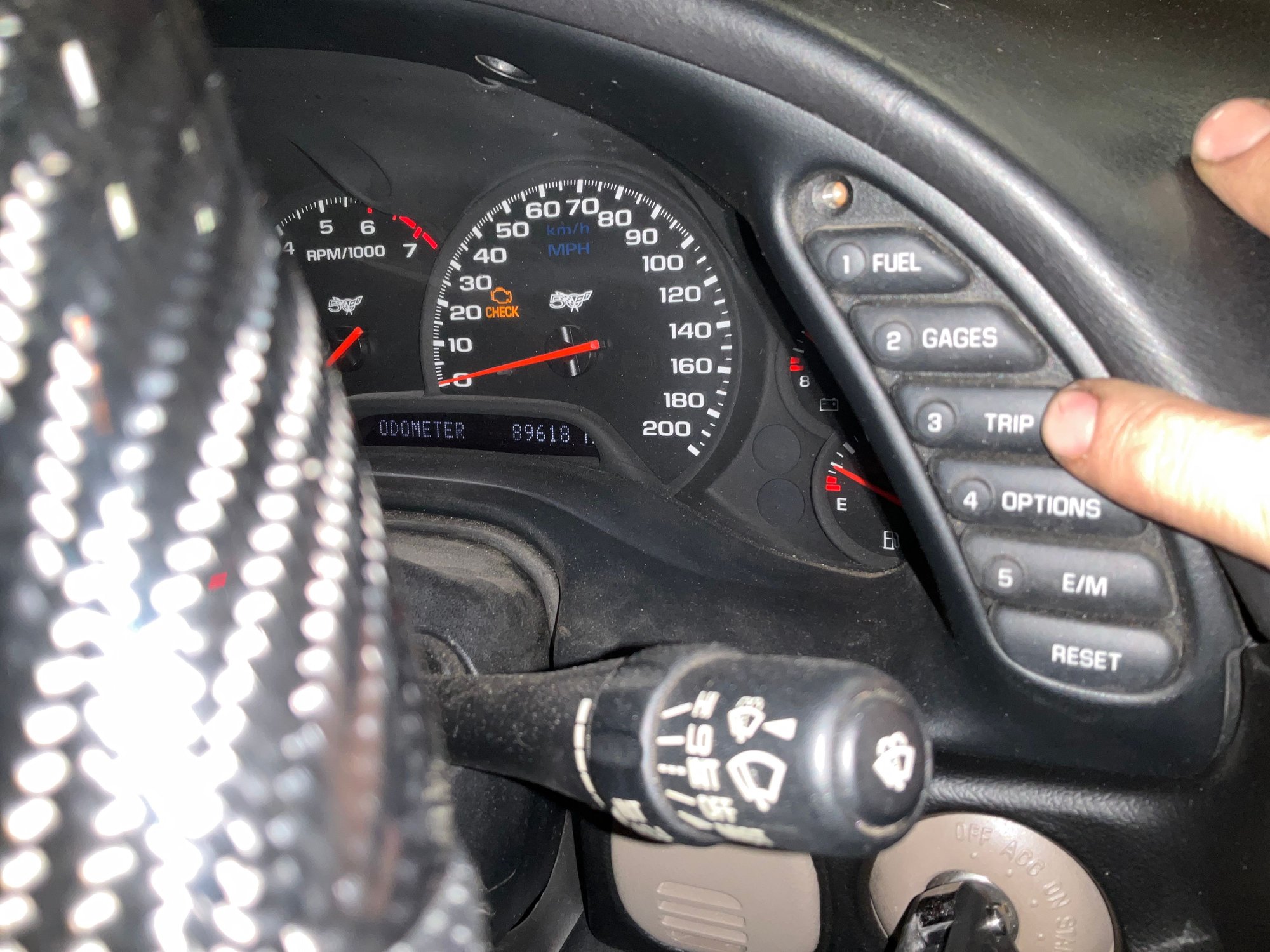 can't find odometer - CorvetteForum - Chevrolet Corvette Forum Discussion
