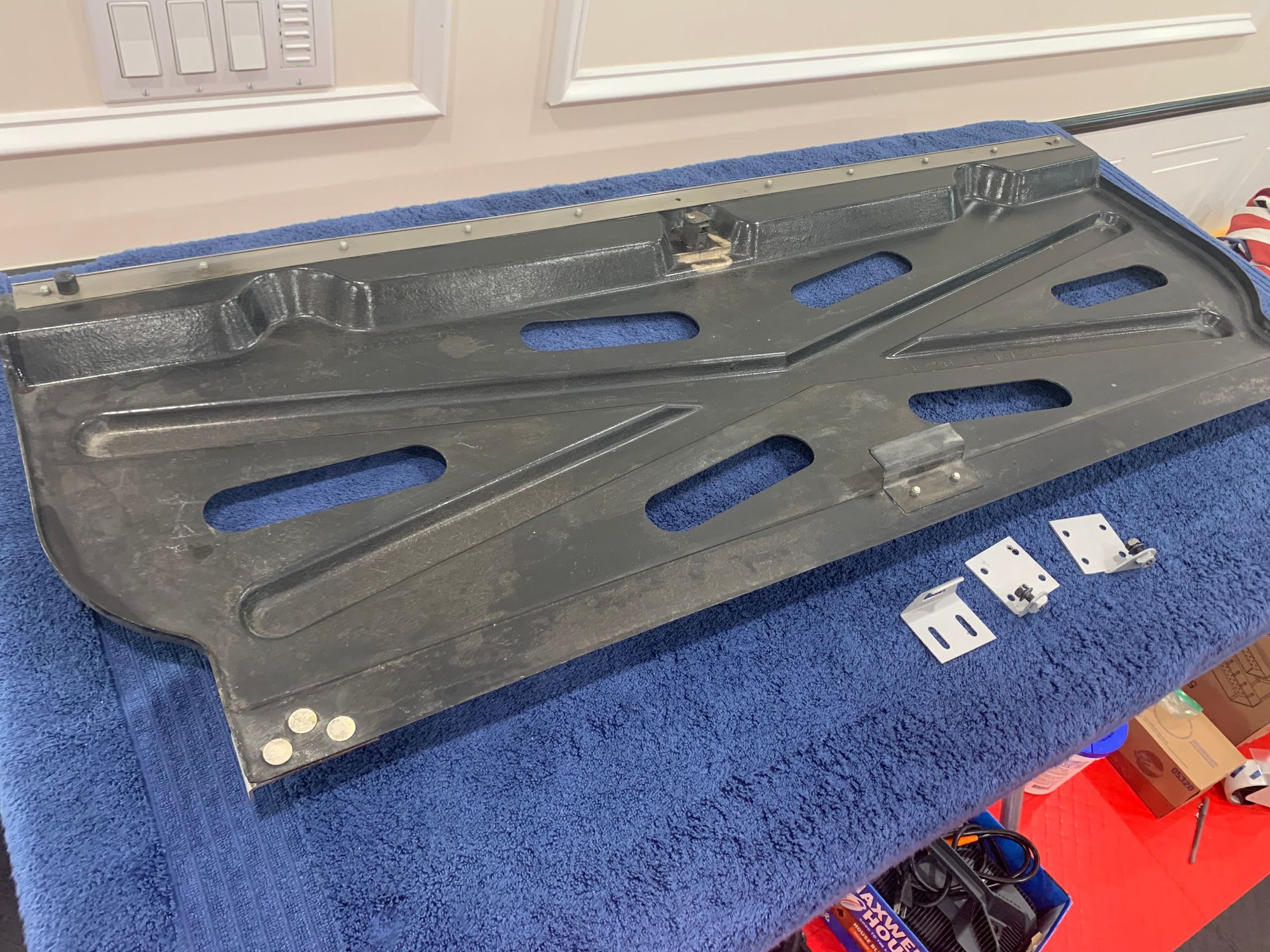 FS (For Sale) 1972 Rear Window Storage Tray w/ Hinges - CorvetteForum ...