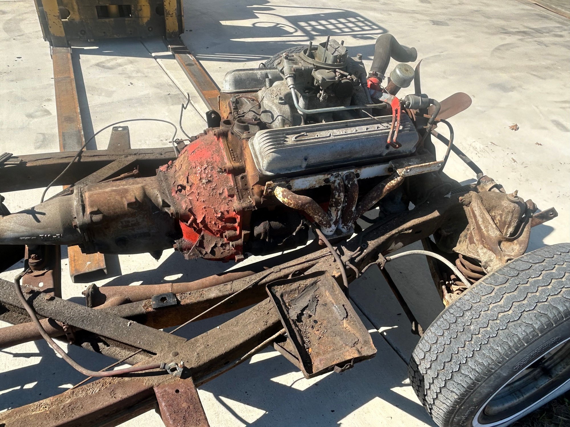 FS (For Sale) 58 rolling chassis and drivetrain - CorvetteForum ...