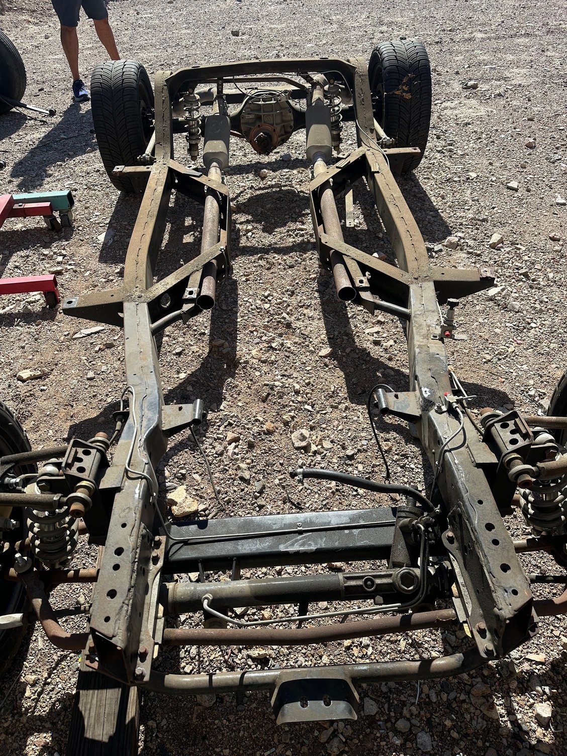 FS (For Sale) c1 chassis with complete meyer suspension - CorvetteForum ...