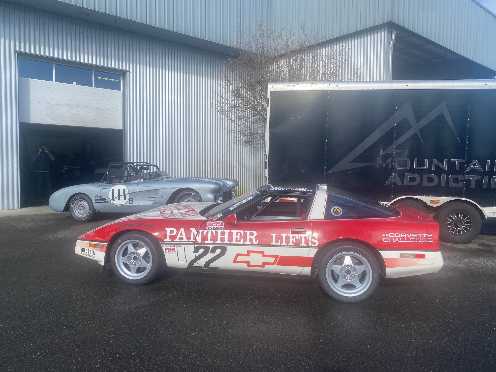 FS (For Sale) SOLD 1988 Corvette Challenge Car #22 Panther Lift (Sale ...