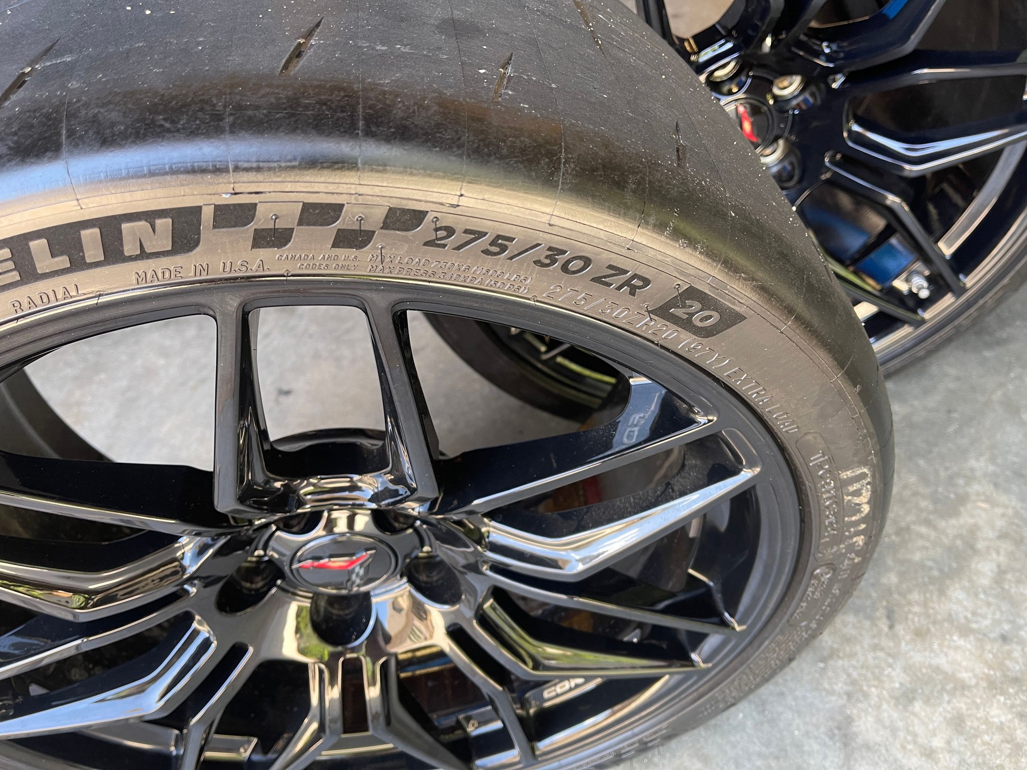 FS (For Sale) Set of Michelin Sport Cup 2R Tires Z06/Z07 ...