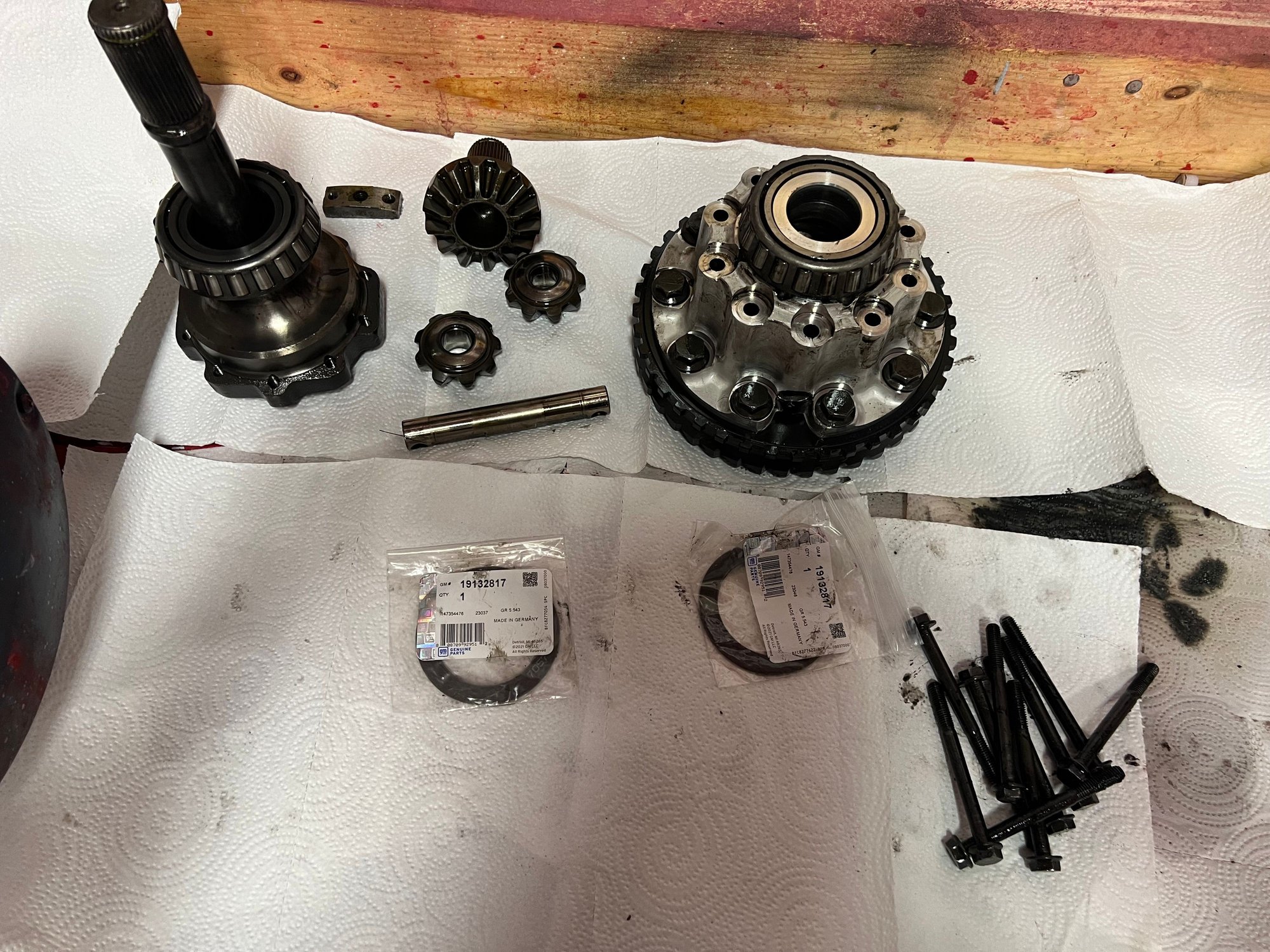 FS (For Sale) Upgraded c5 3 rib diff 4.10 gear. New seals ...