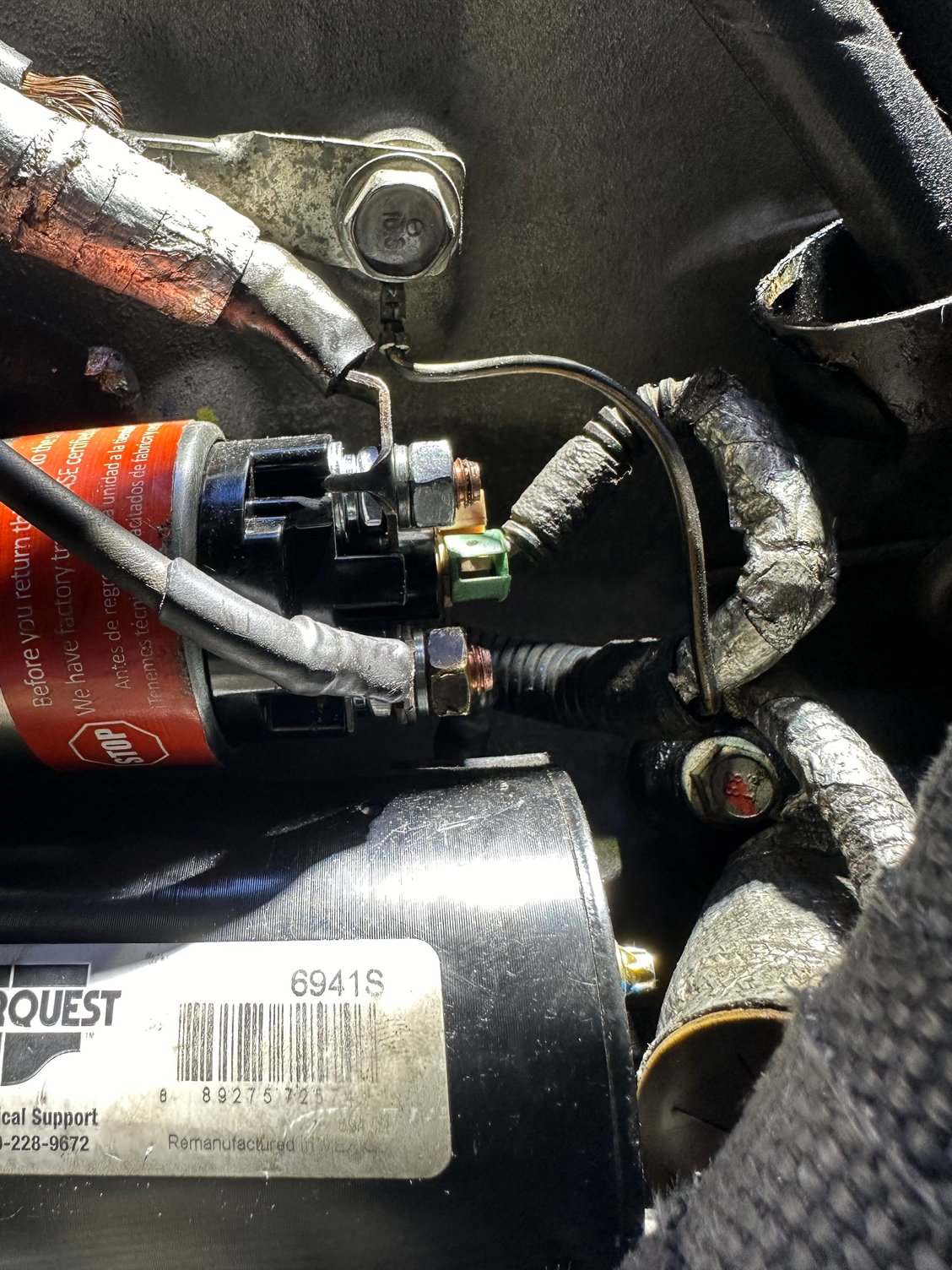 2008 z06, Replaced starter and now alternator isnt charging ...