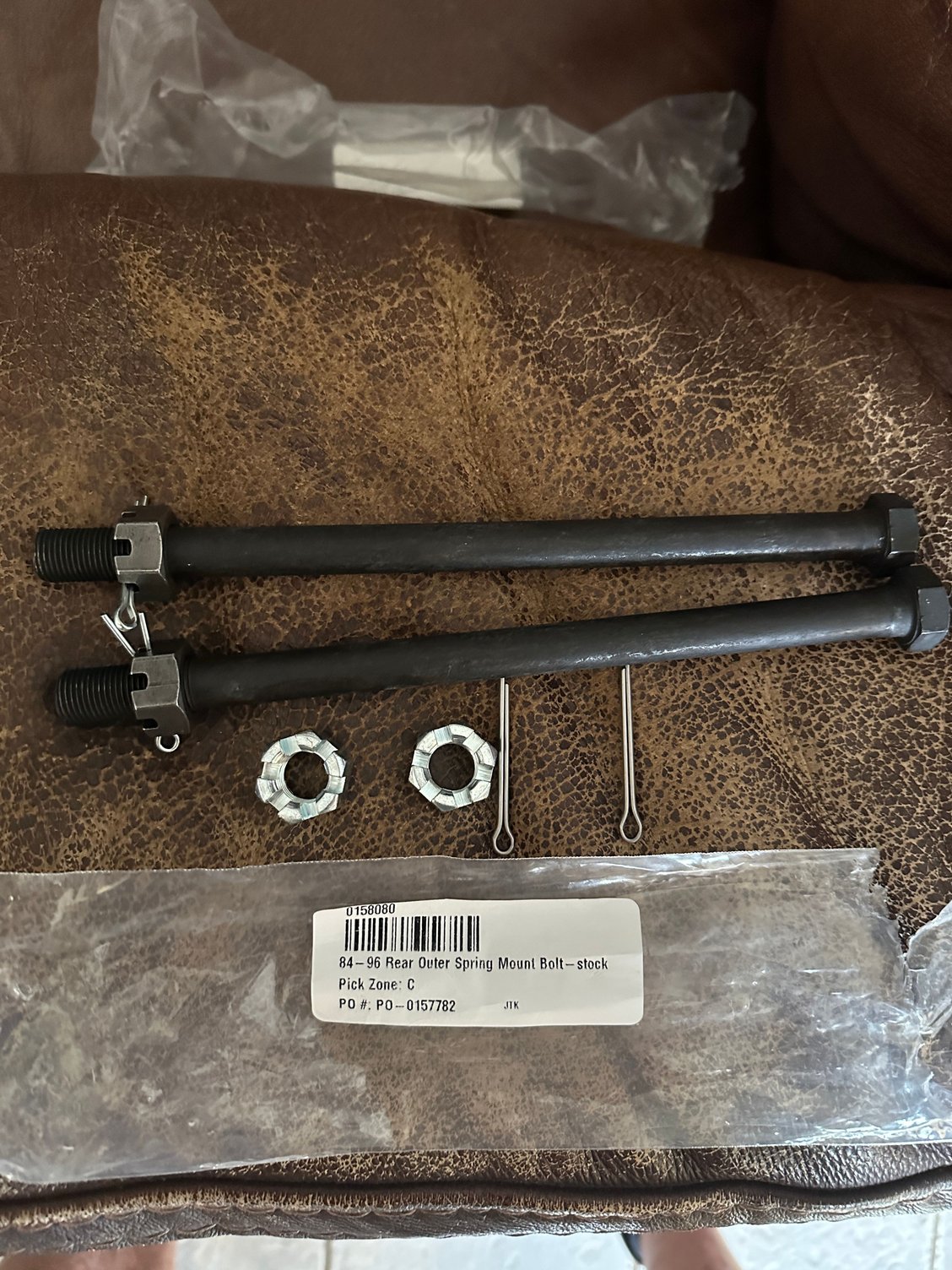 FS (For Sale) New 10” Rear Spring Bolts - CorvetteForum - Chevrolet ...
