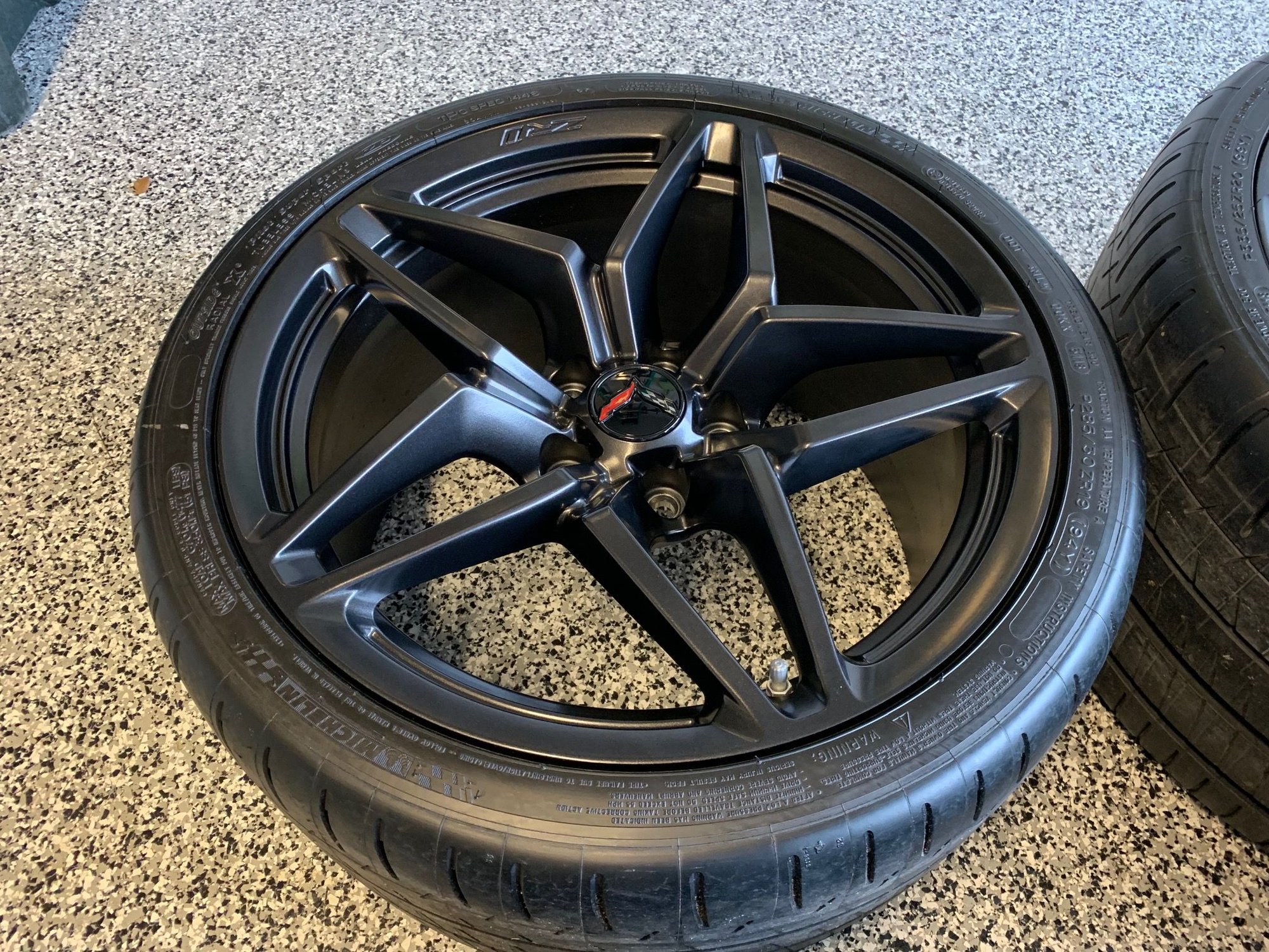 FS (For Sale) SOLD: OEM C7 ZR1 Satin Graphite wheels, tires, TPMS ...