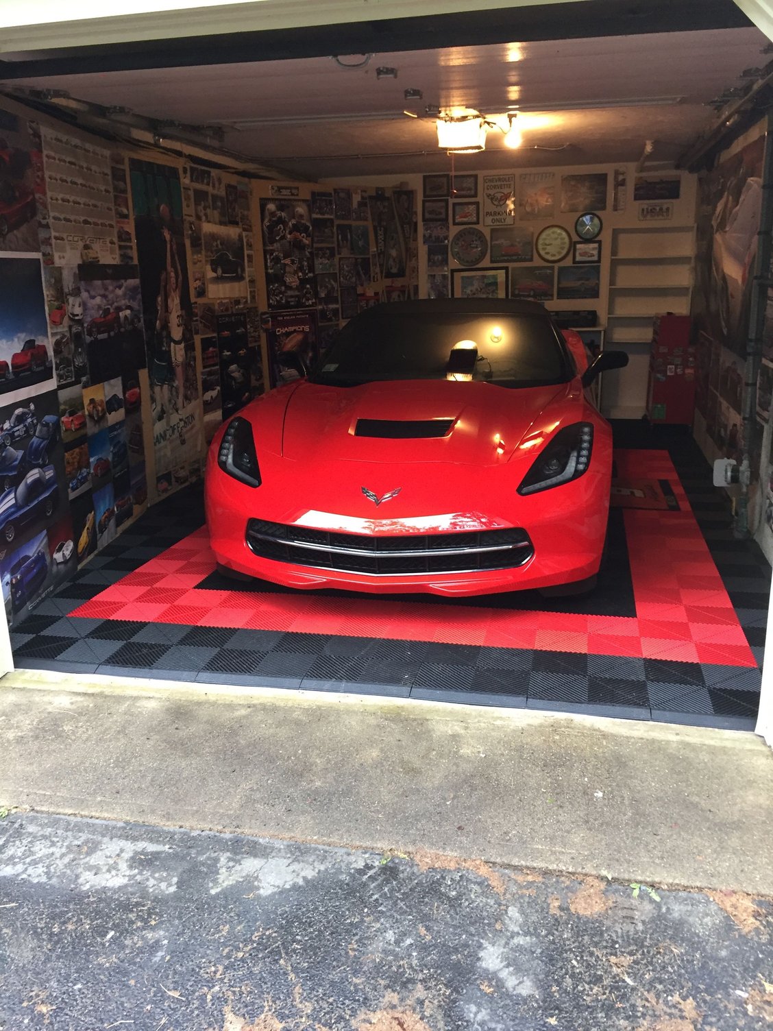 Garage Floor done - CorvetteForum - Chevrolet Corvette Forum Discussion