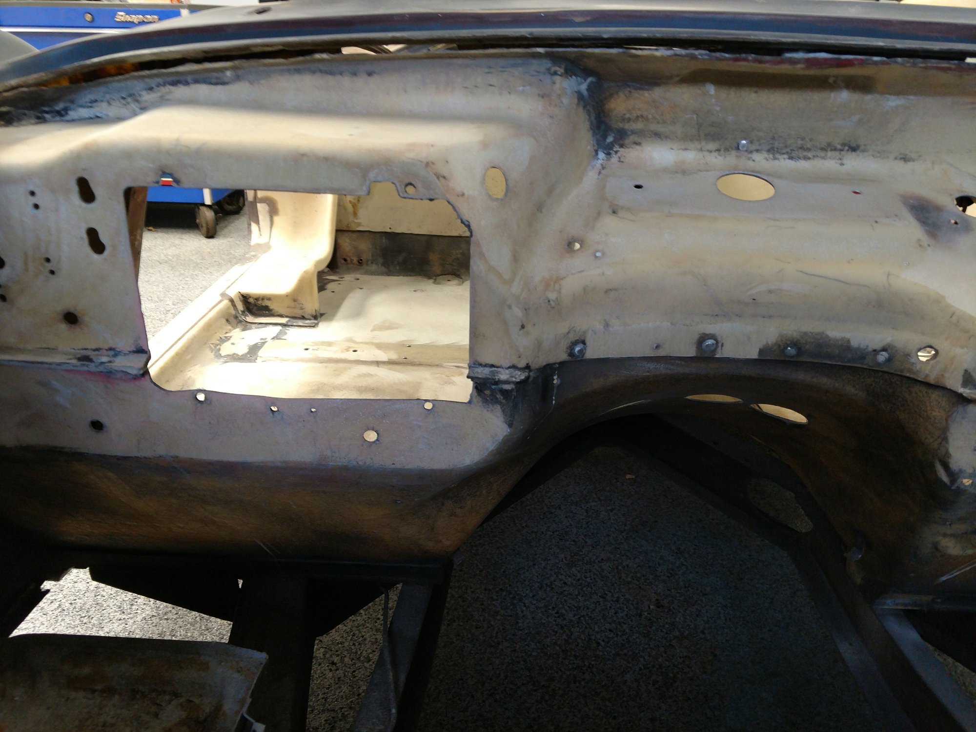 C1 Smoothing Firewall in 57 - CorvetteForum - Chevrolet Corvette Forum ...