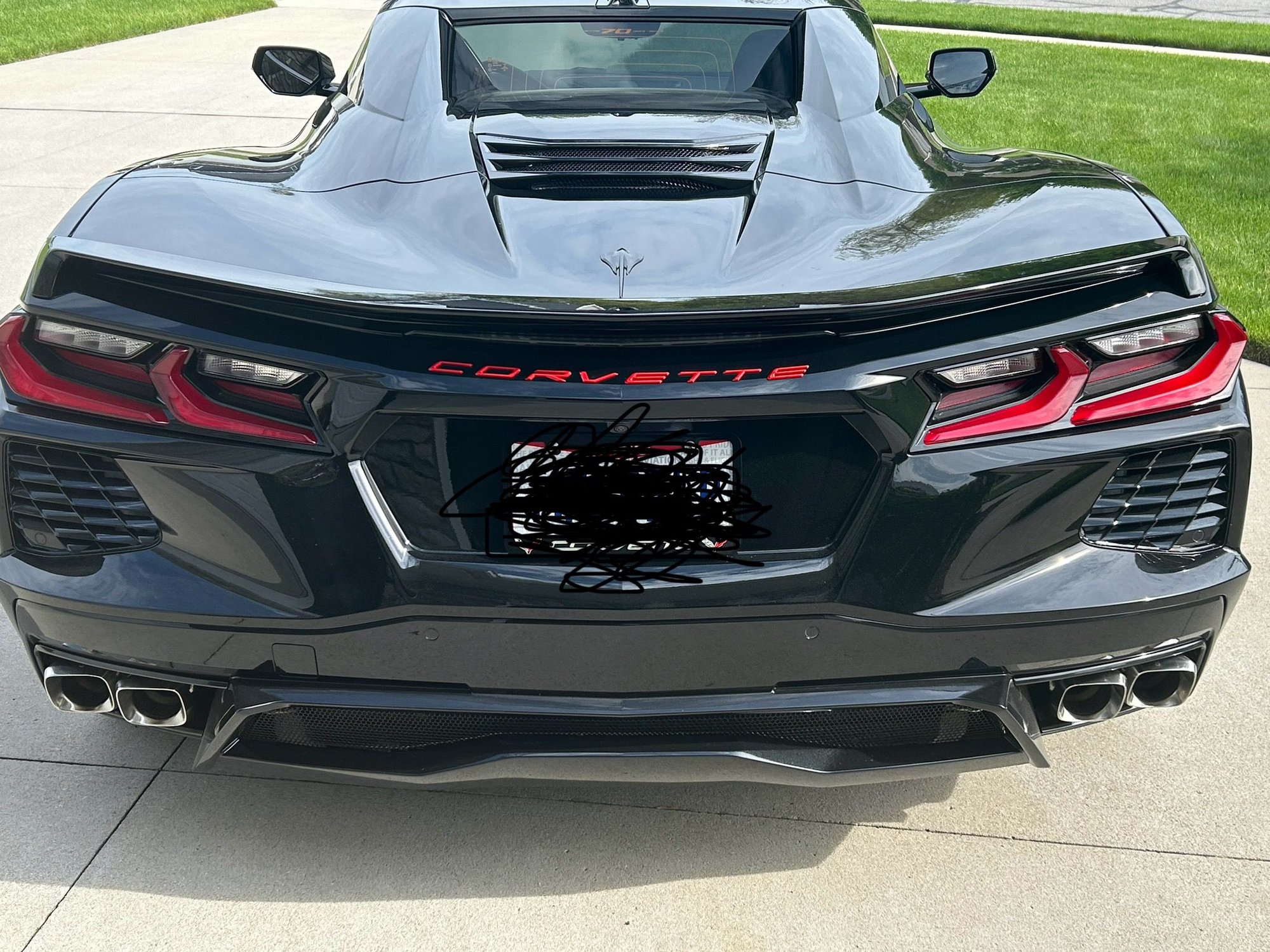 FS (For Sale) OEM Black C 8 low profile spoiler - CorvetteForum ...