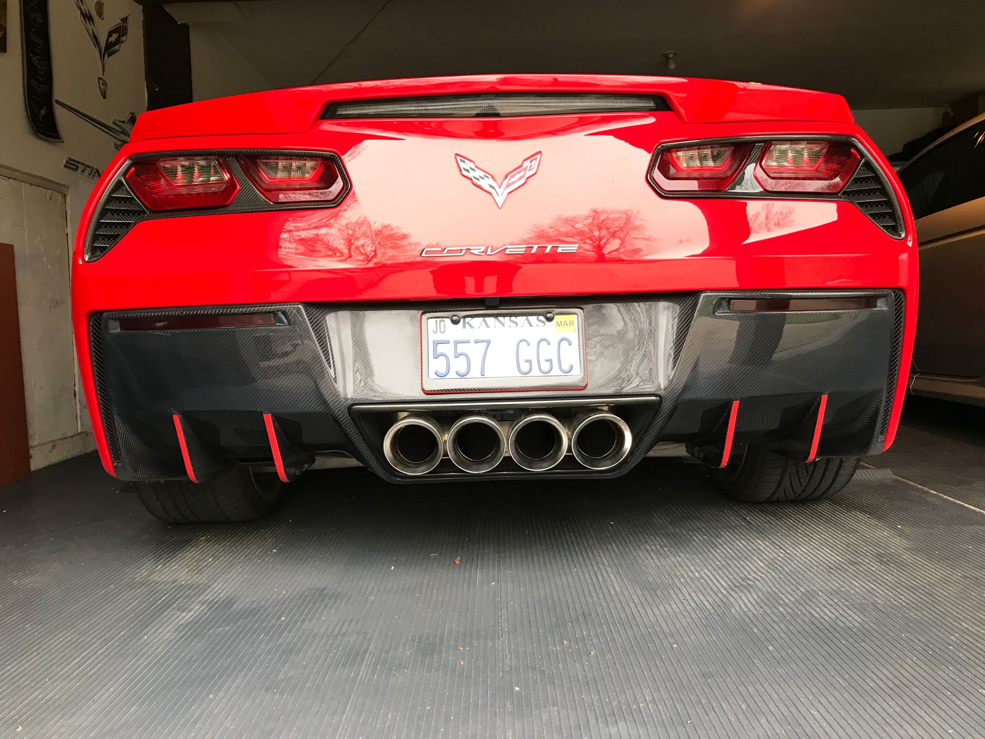 Installed ACS double rear diffuser fins today - CorvetteForum ...