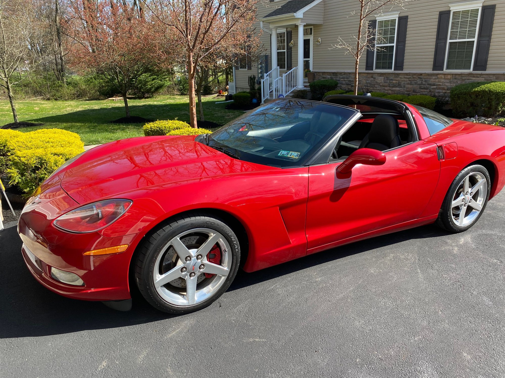 FS (For Sale) 2005 C6 clean Red/Blk interior - CorvetteForum ...