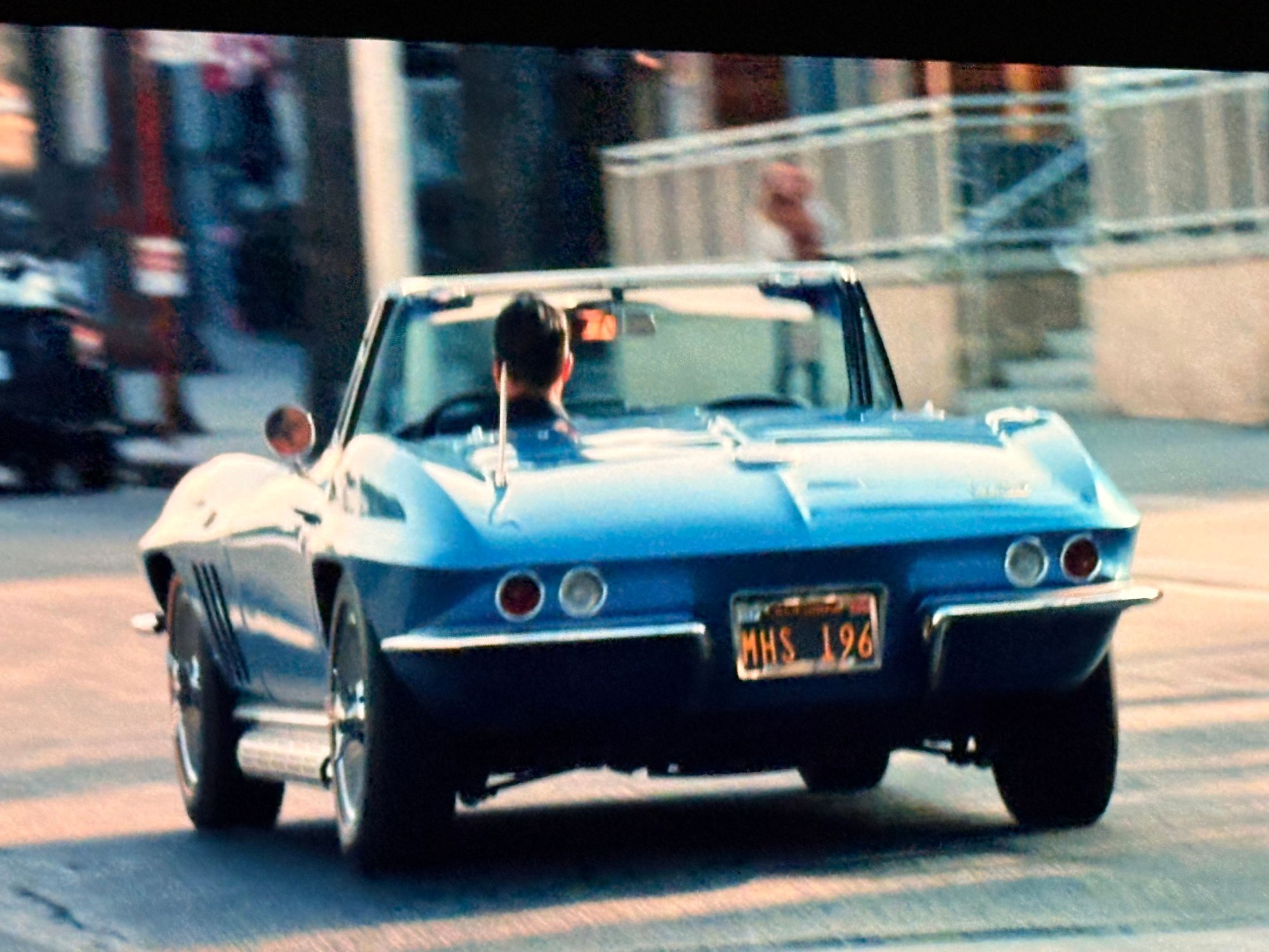 1966 Nassau Blue convertible in TV series - CorvetteForum - Chevrolet ...