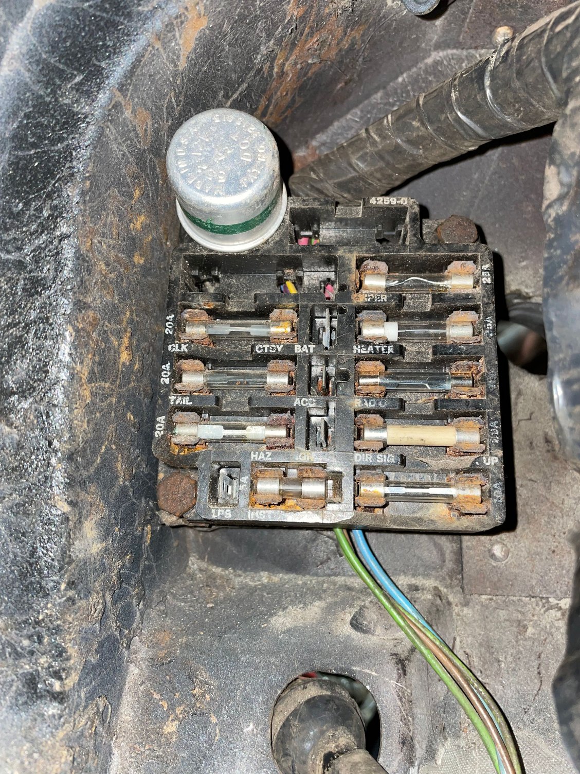 68 corvette fuse box change or restoration - CorvetteForum - Chevrolet ...