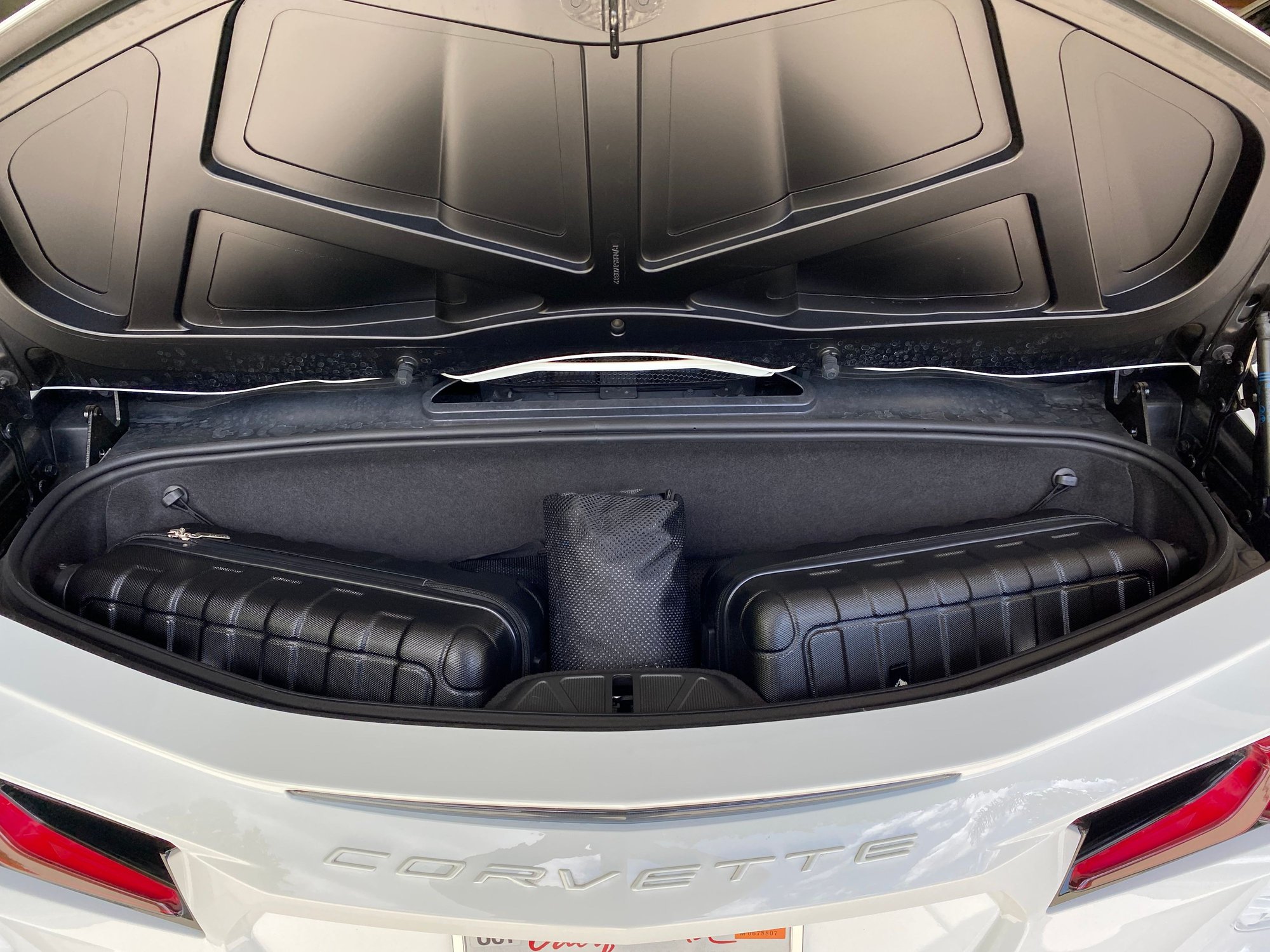 Amazing How Much Luggage C8 Can Hold - CorvetteForum - Chevrolet ...
