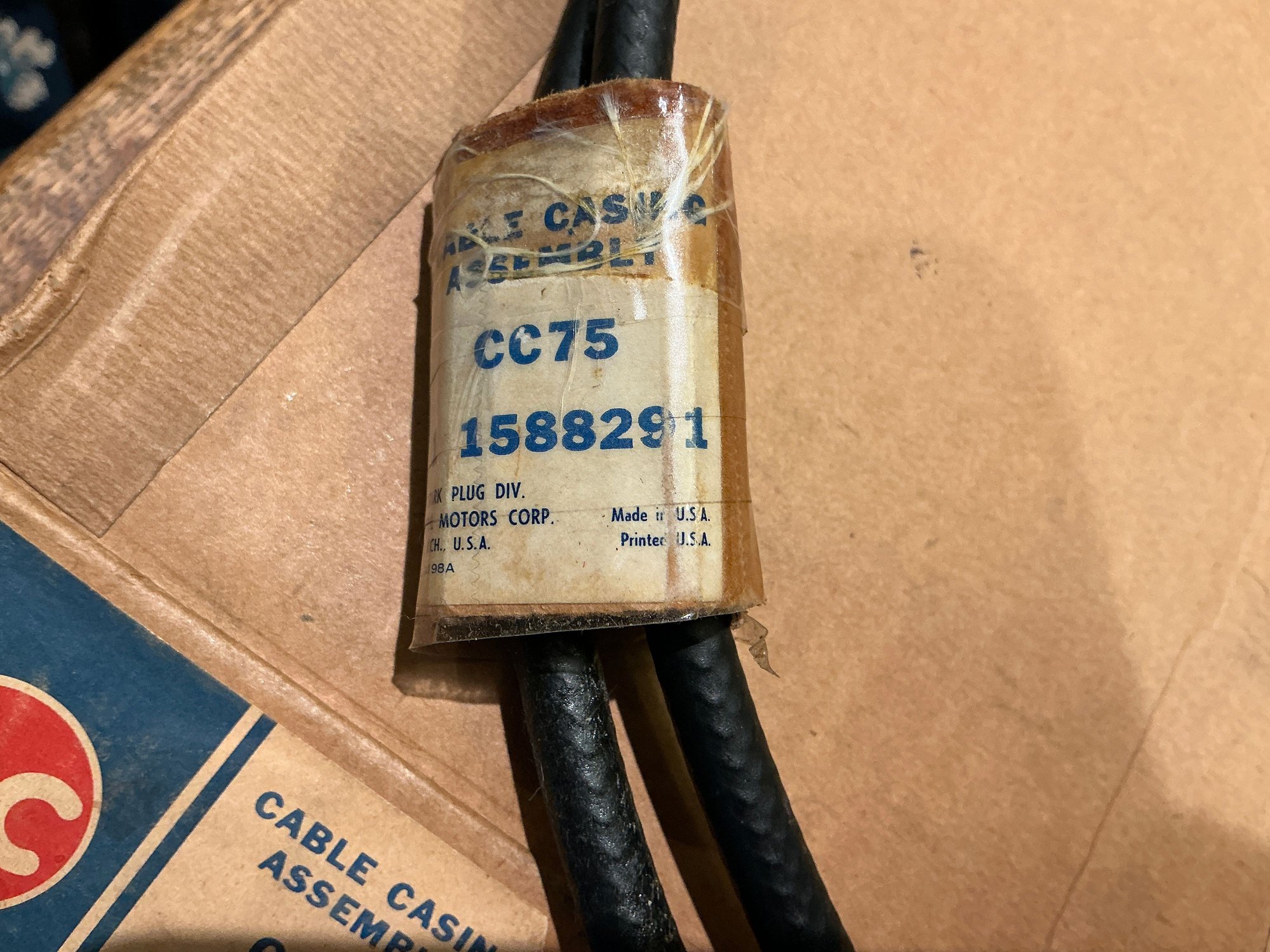 FS (For Sale) NOS GM/AC Speedometer Cable GM 1588291 & AC CC75 ...