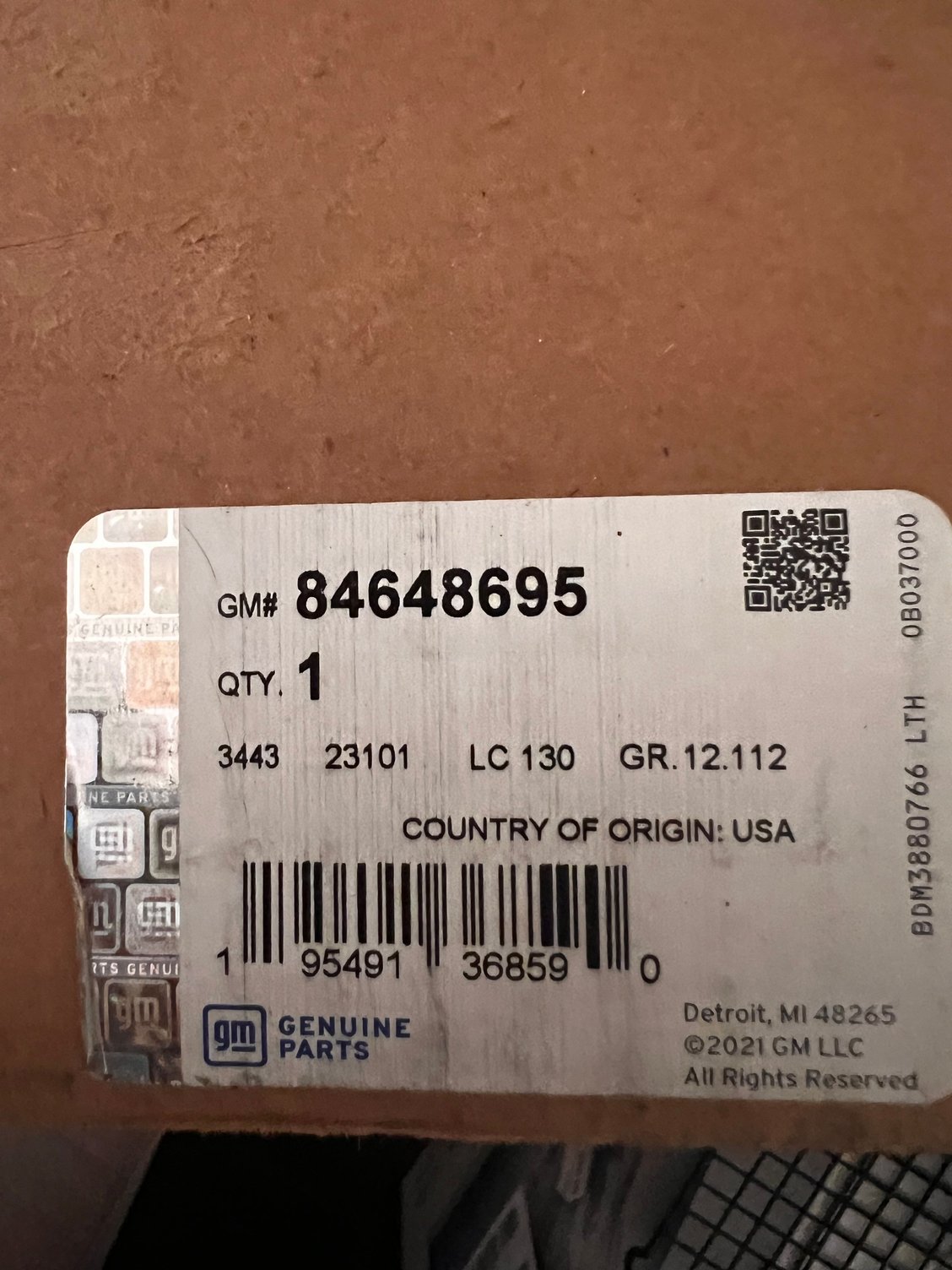 FS (For Sale) C8 Z06 OEM Jake Rear Quarter Panel decal - CorvetteForum ...