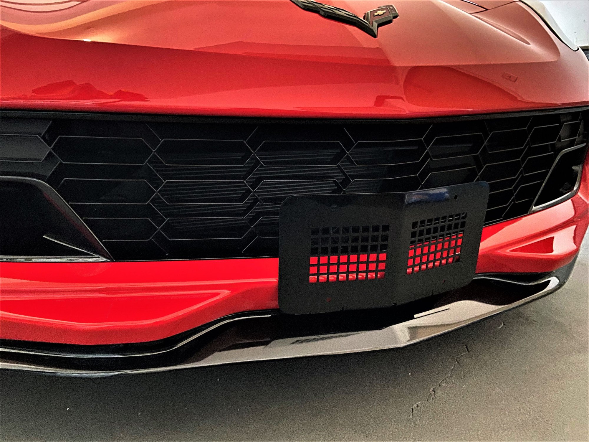 Front licence plate air flow restriction? - Page 2 - CorvetteForum ...