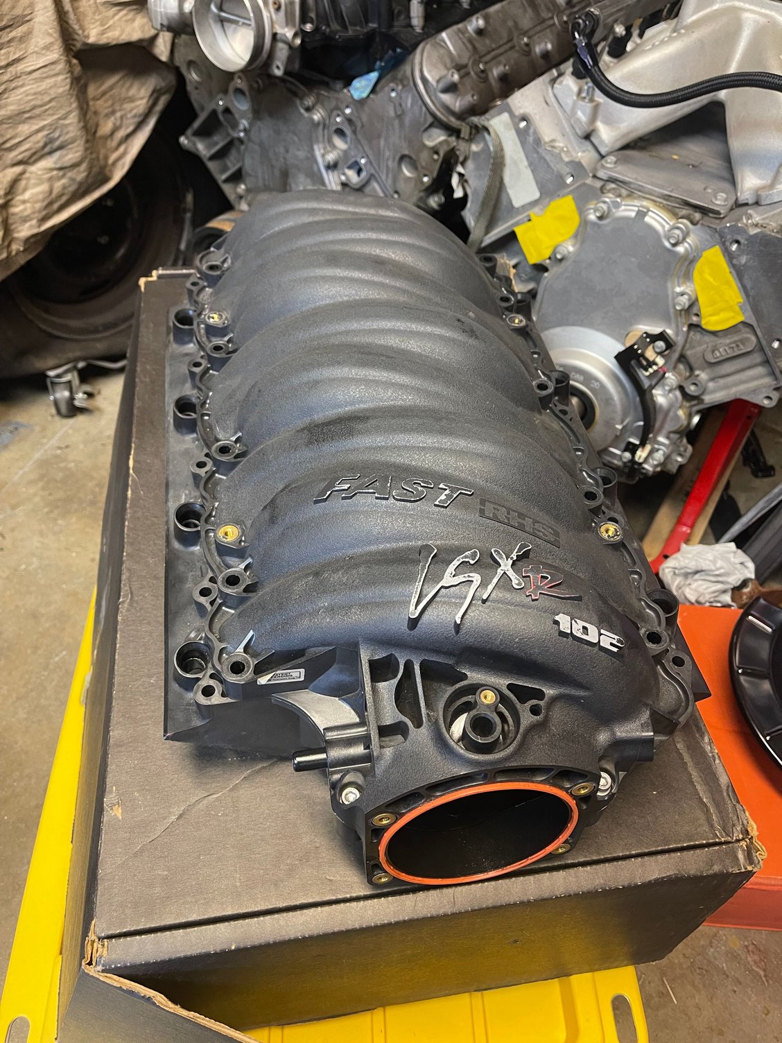 FS (For Sale) Ported ls3 fast 102mm mid length runners/blue ...