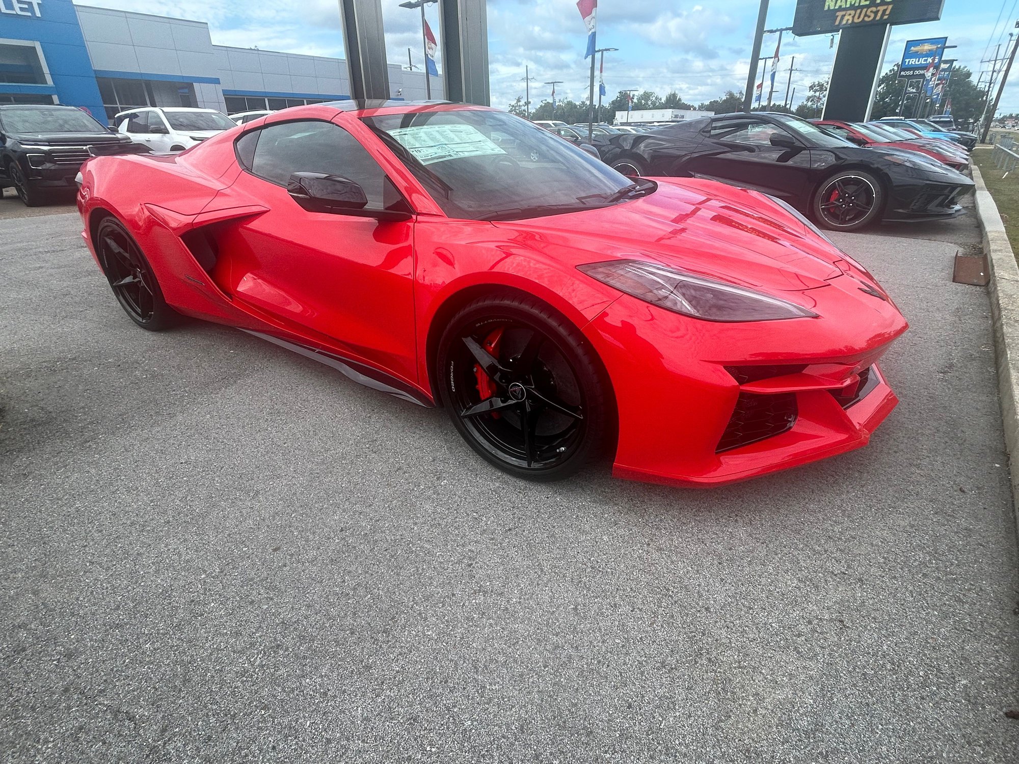 Red 3LT Eray for sale, more than 8k under MSRP - CorvetteForum ...