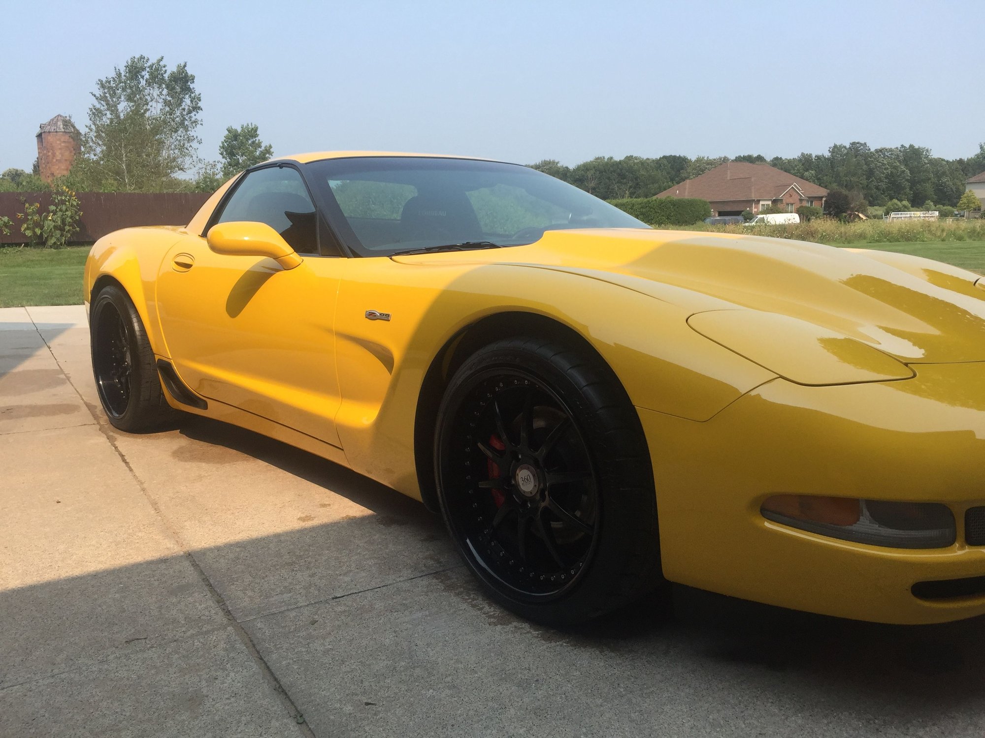 FS (For Sale) 2002 zo6 yellow/ 360 forged/widebody/ligenfelter $32000 ...