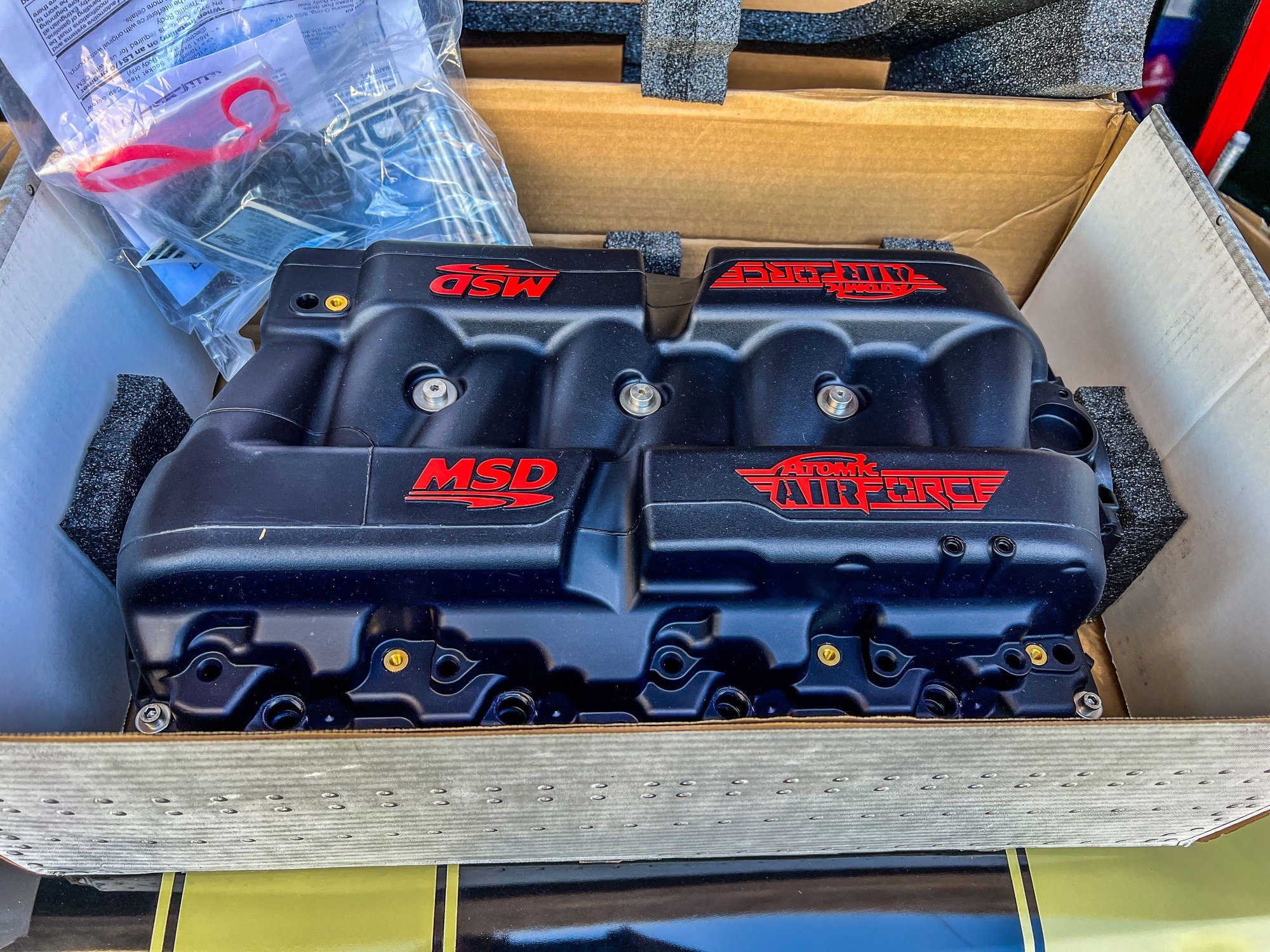 FS (For Sale) MSD Atomic intake for LS7 plus fuel rails - CorvetteForum ...