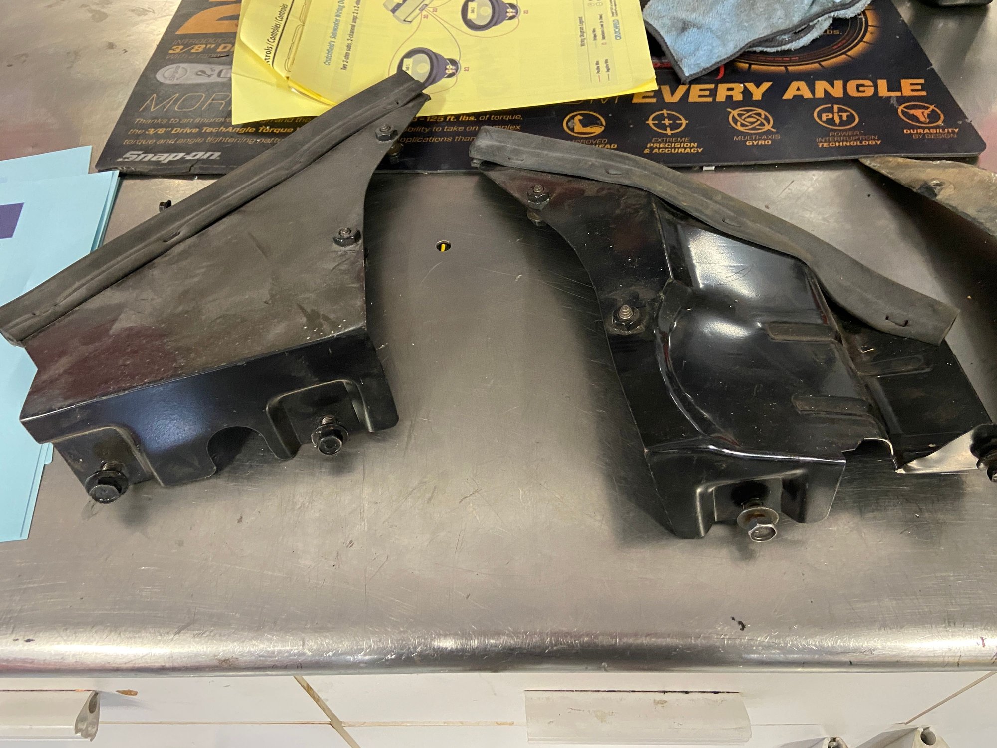 Splash Shields on a 1978? - CorvetteForum - Chevrolet Corvette Forum ...