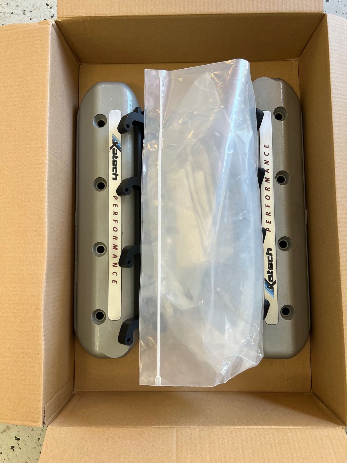 FS (For Sale) $800 - Katech LS Valve Covers + Coil Relocation Brackets ...