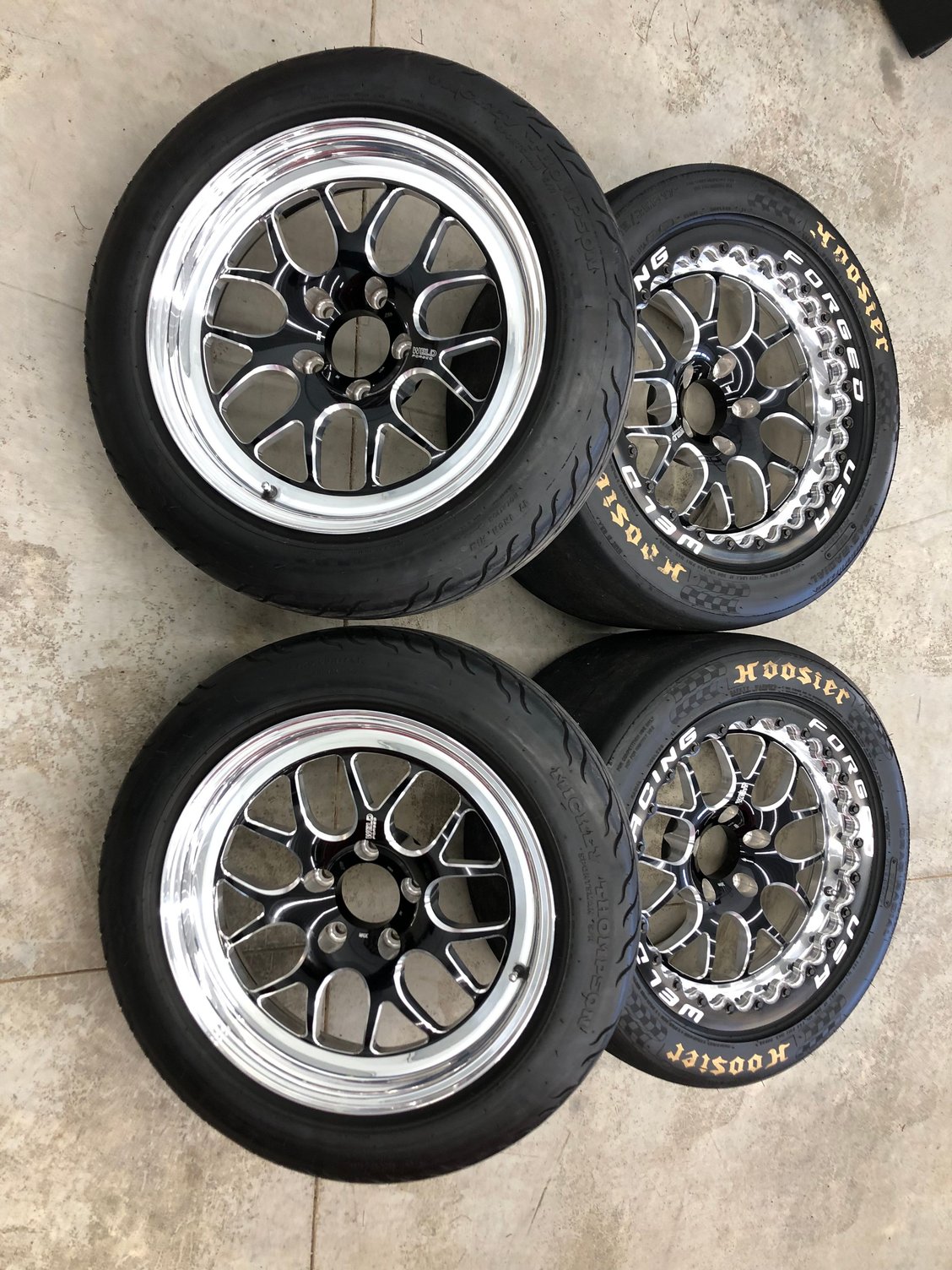 FS (For Sale) 17” Weld S77 Beadlock Drag Pack- Widebody - CorvetteForum ...