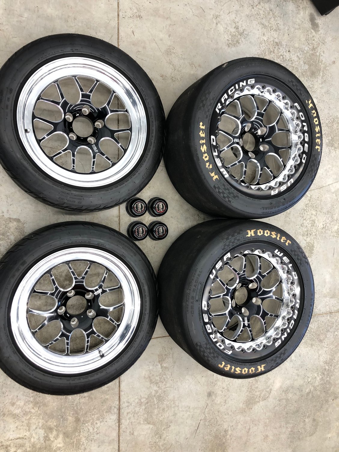 FS (For Sale) 17” Weld S77 Beadlock Drag Pack- Widebody - CorvetteForum ...