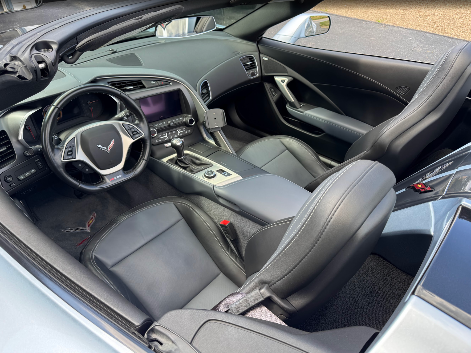 FS (For Sale) 2017 Corvette Z06, M7, Convertible, Sterling Blue ...