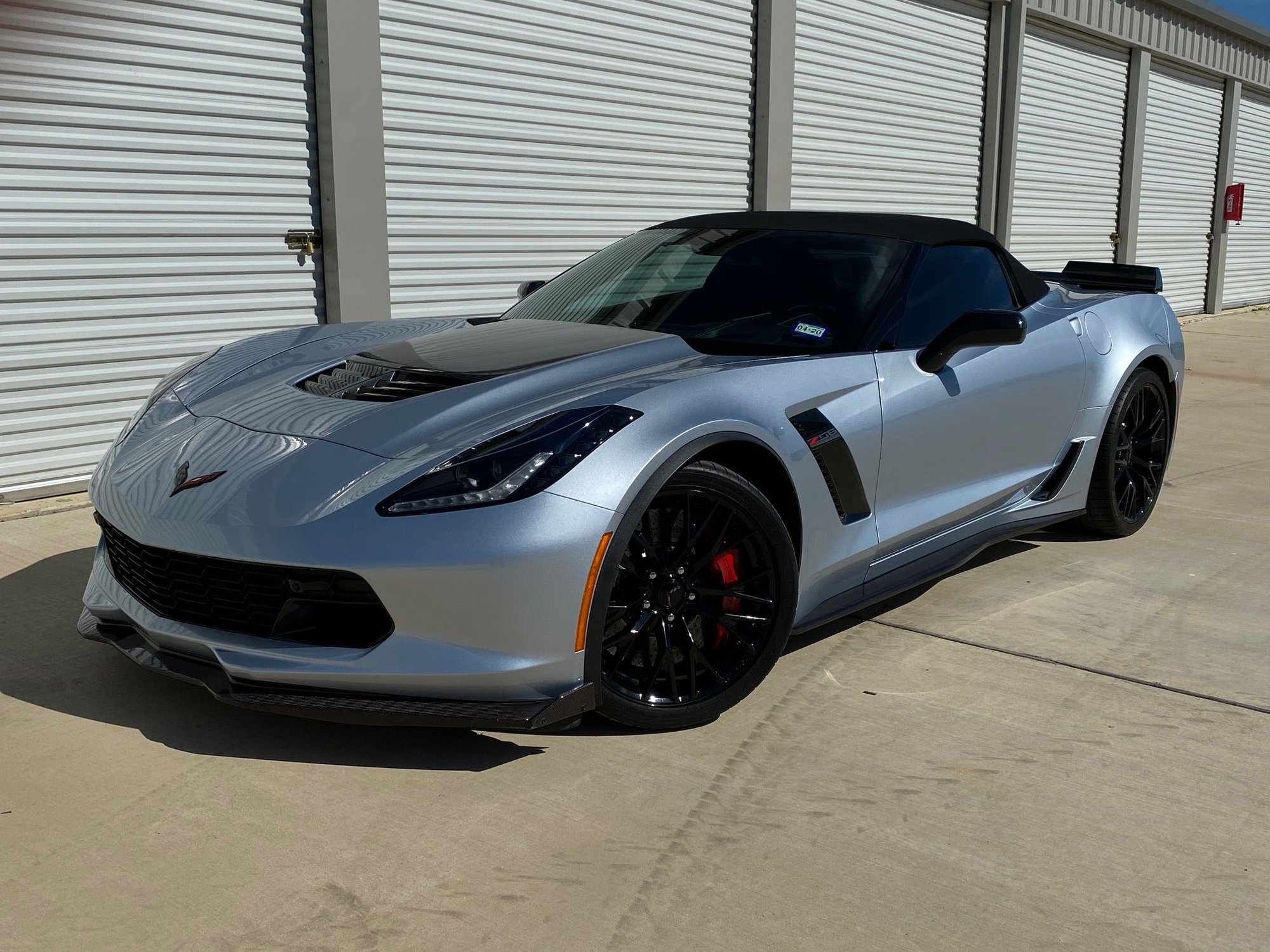 FS (For Sale) 2017 Z06 3LZ Convertible, A8, Sterling Blue Metallic ...