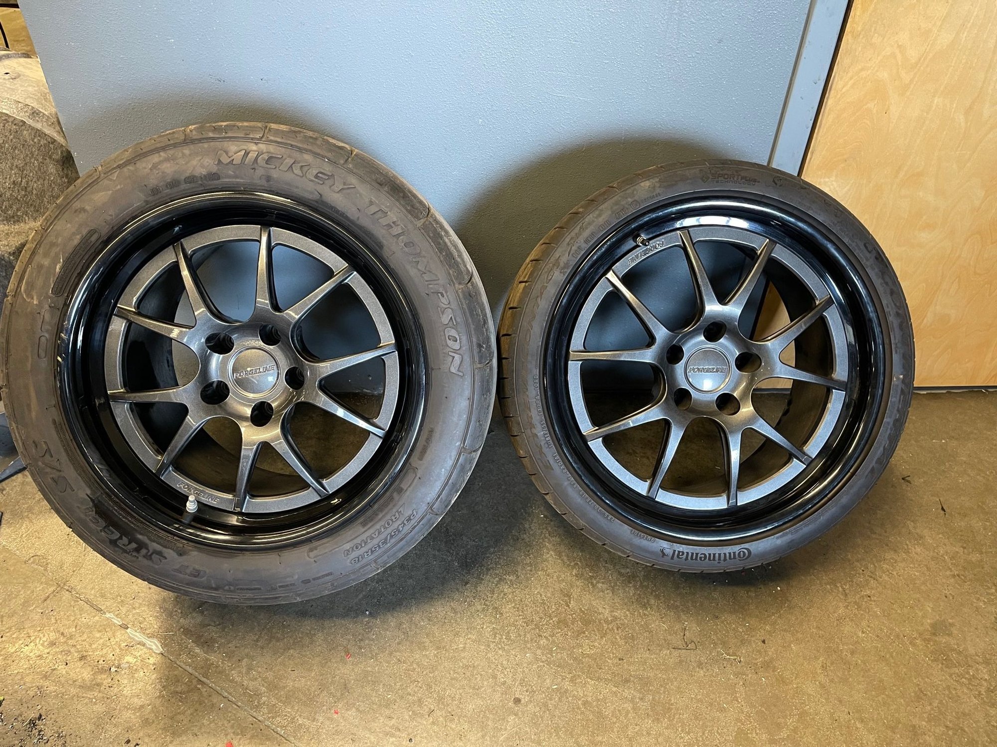 FS (For Sale) Forgeline GA3 Wheels - CorvetteForum - Chevrolet Corvette ...