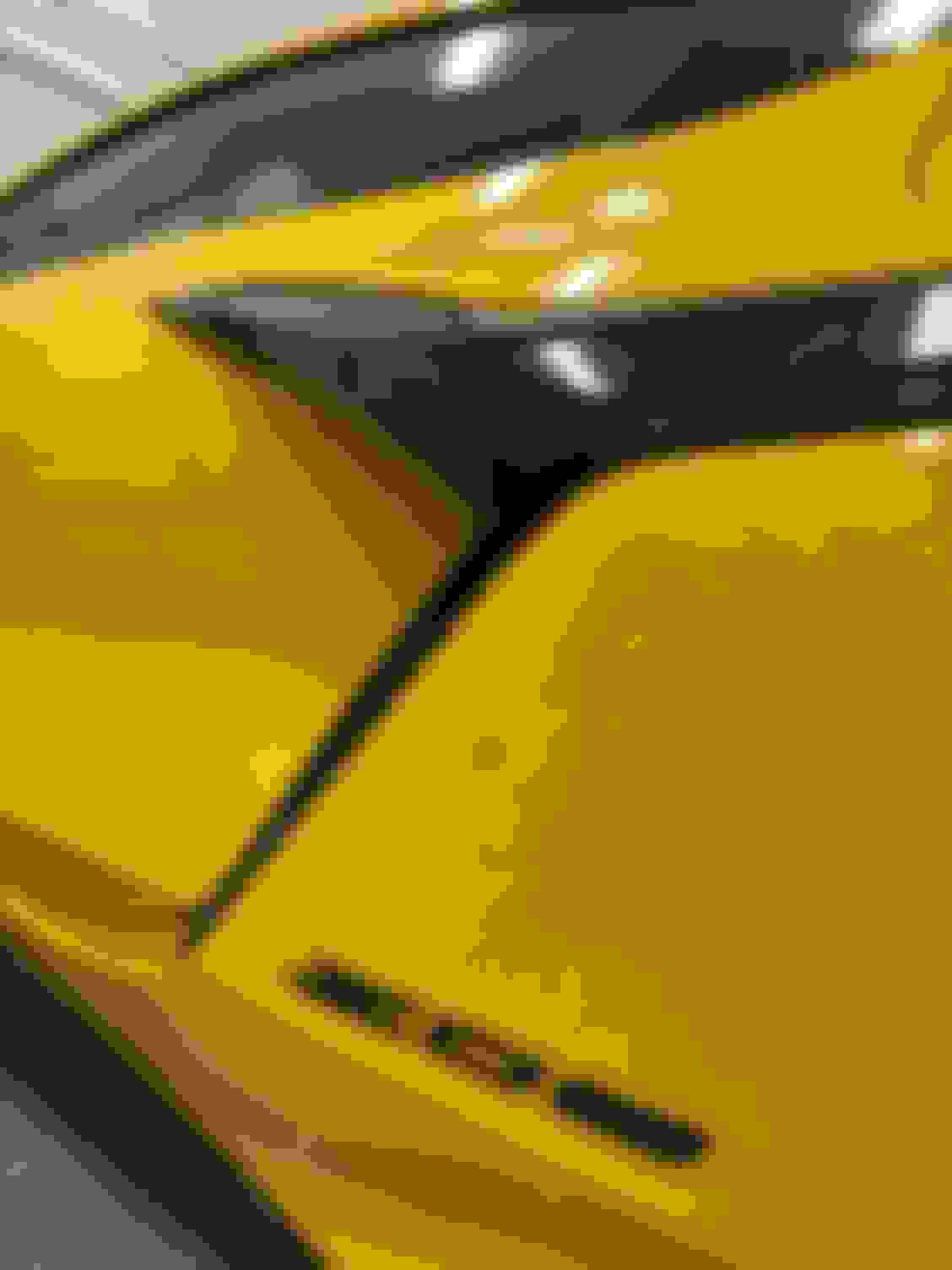 Anyone notice they subtly changed the door blade on ZR1 ...