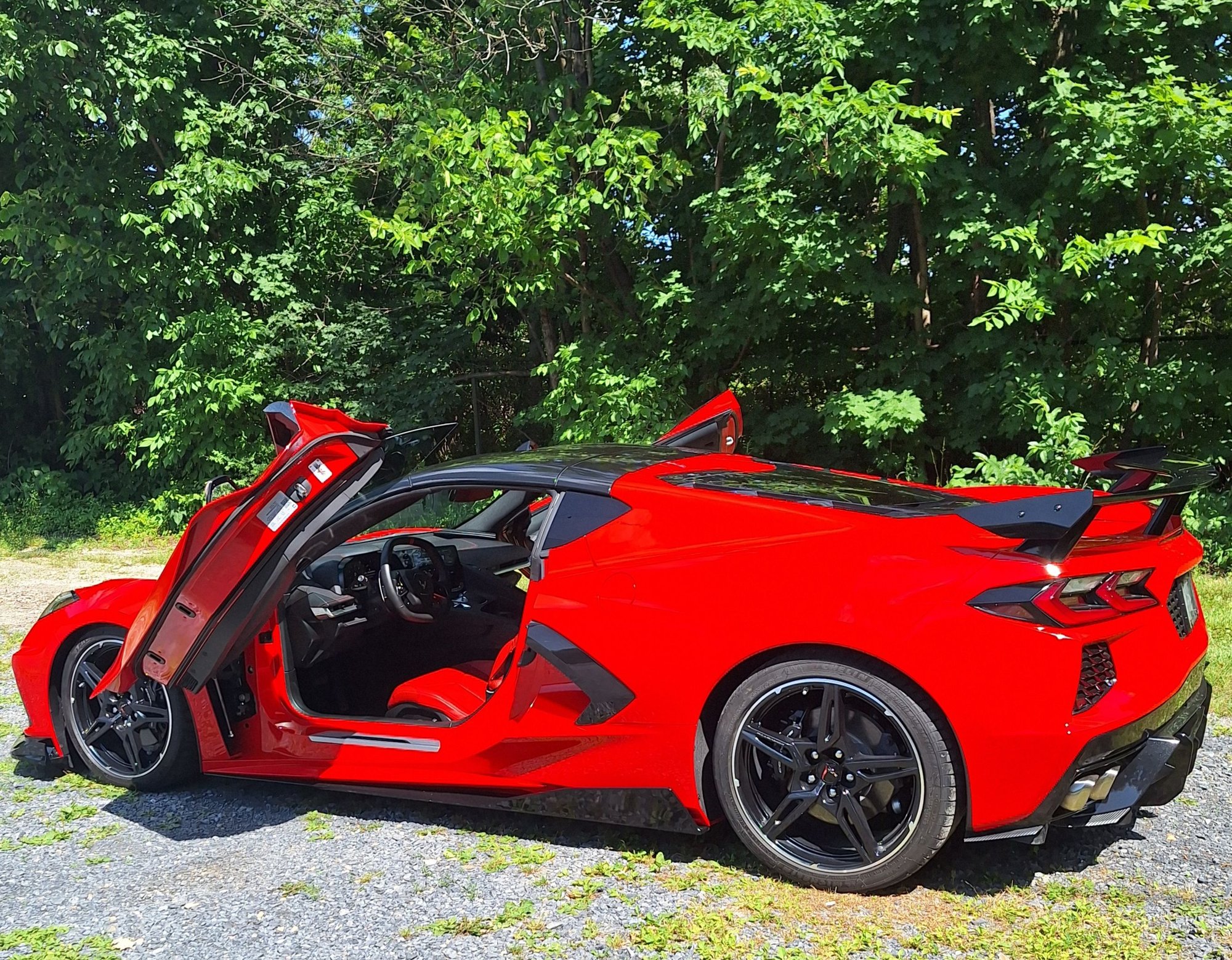 ZLR "McLaren" doors on a C8 Full install - CorvetteForum - Chevrolet ...