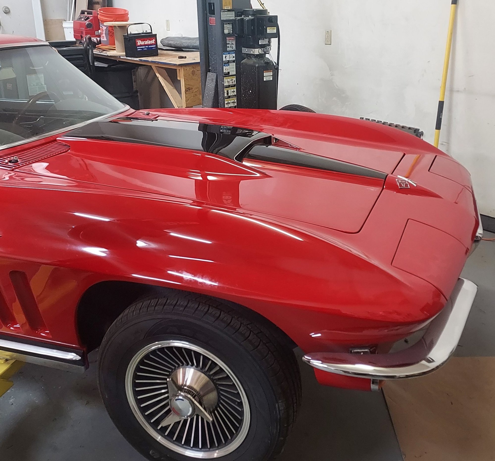 FS (For Sale) 65 red/blk coupe auto/PS/PB/PW vintage air - CorvetteForum - Chevrolet Corvette ...