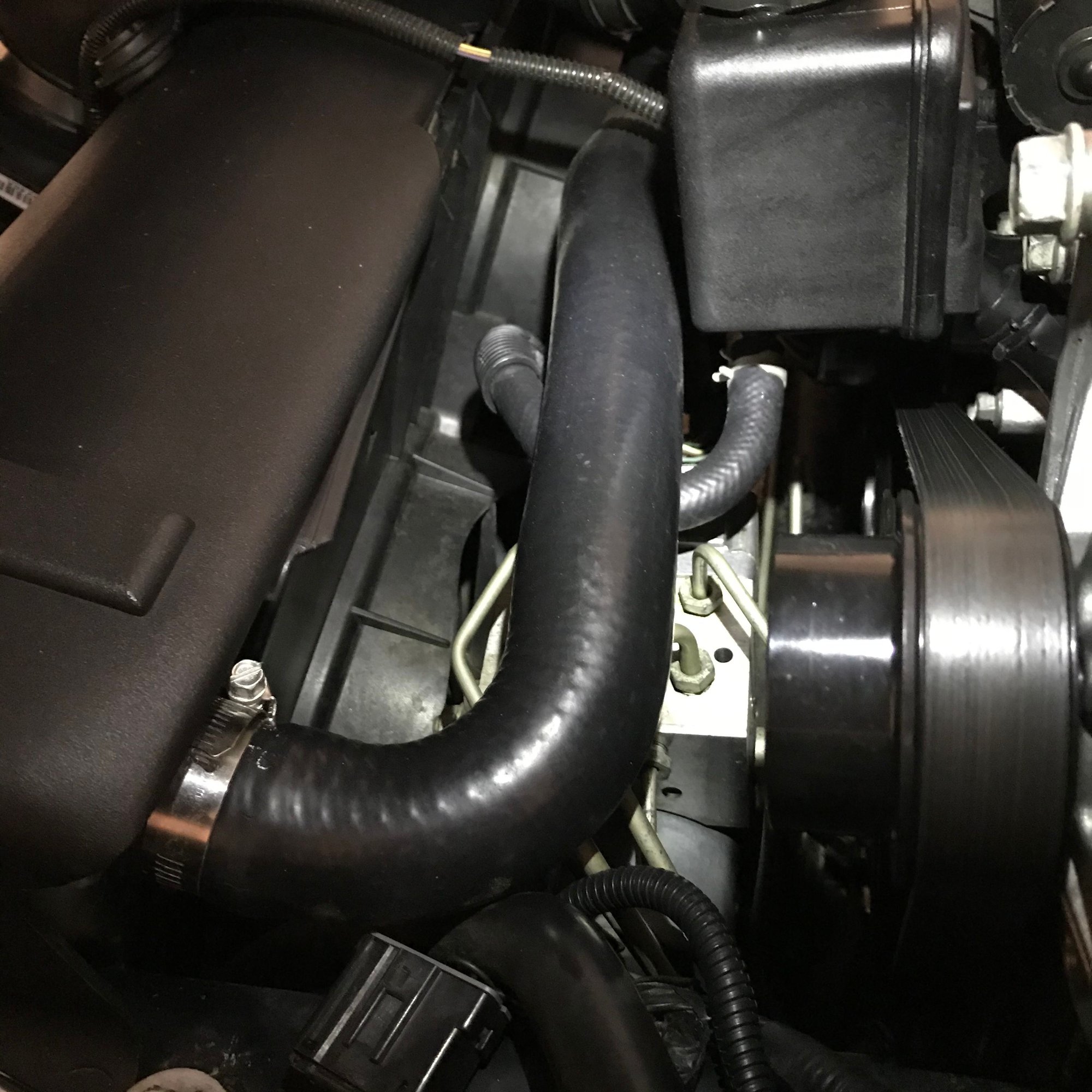 Dewitt's Radiator Hose Rubbing Issue on Brake Lines - CorvetteForum ...