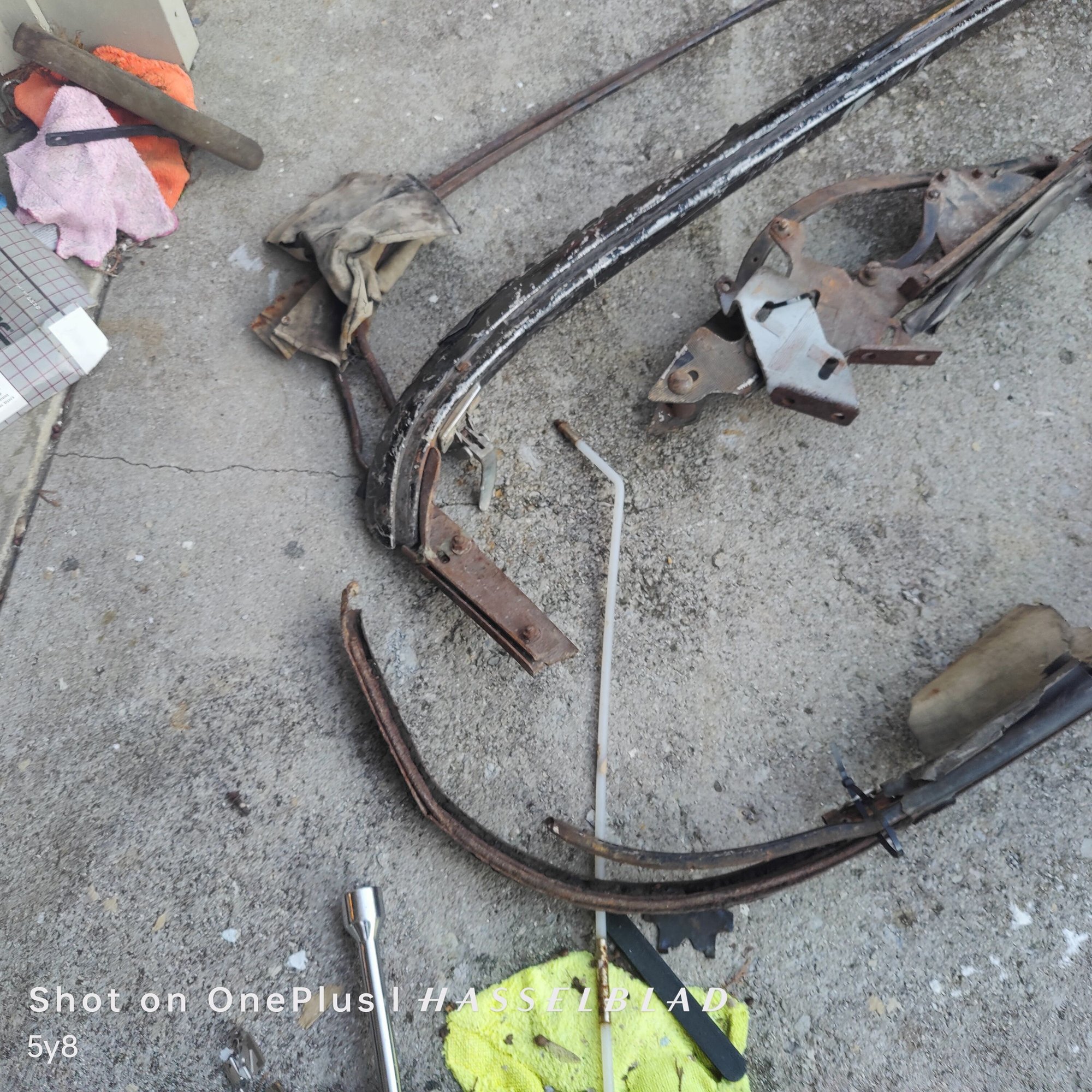 FS (For Sale) For Sale C1 Convertible Soft Top Frame - CorvetteForum ...