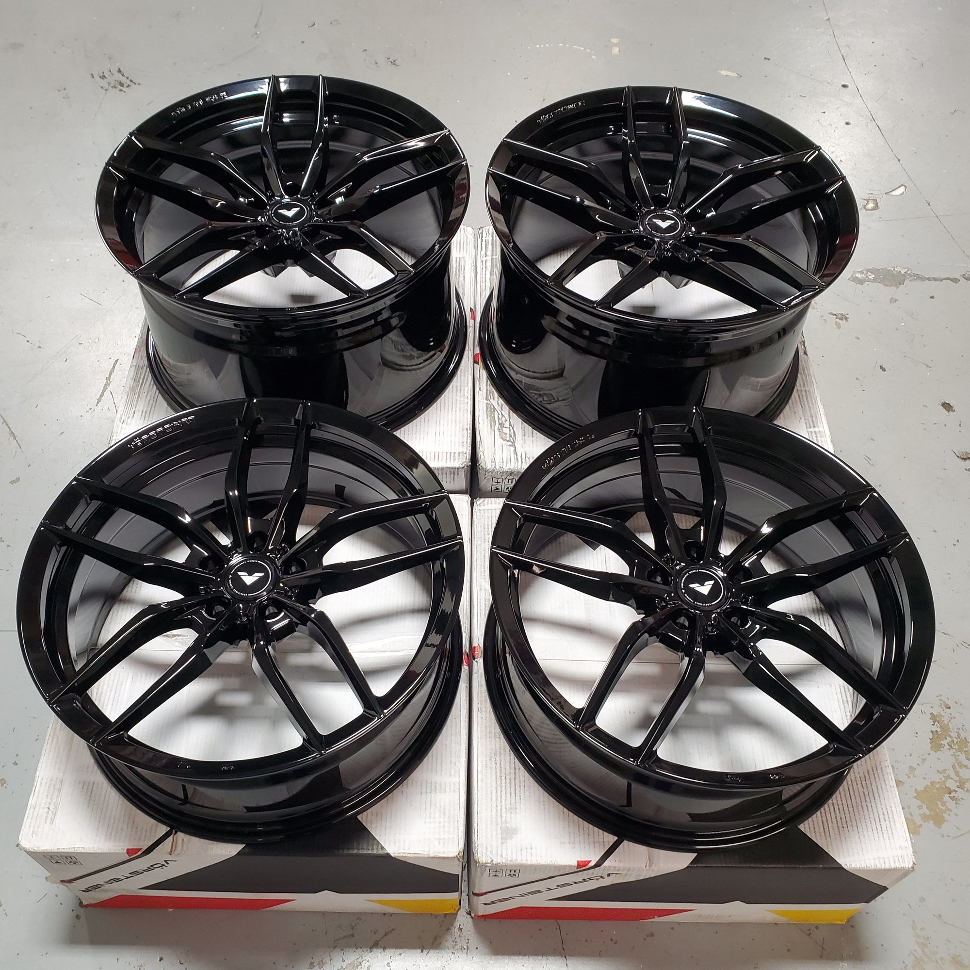 VORSTEINER Lightweight Flow Forged VFF WHEELS Stock C8 Fitment - by ...