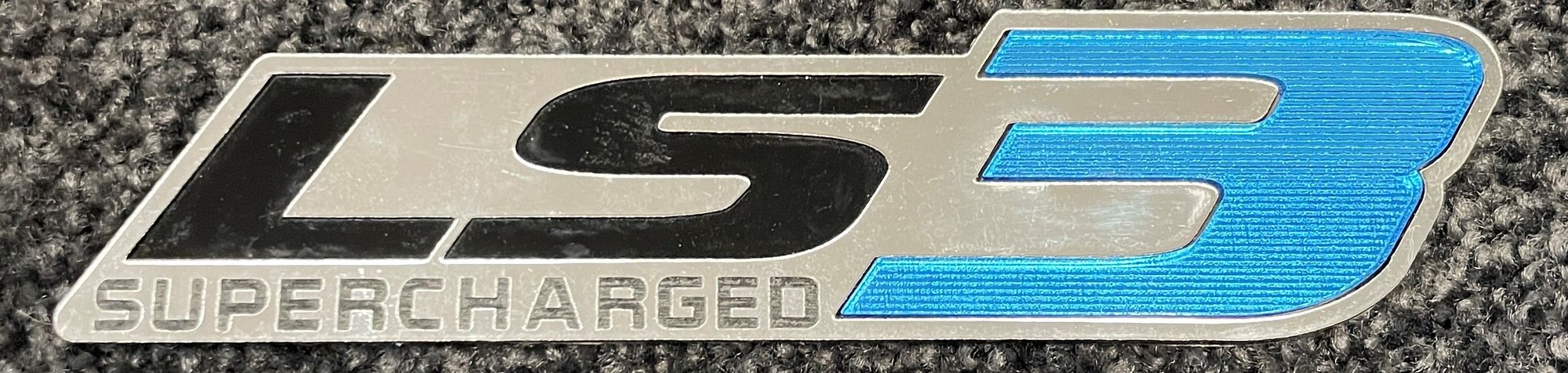 FS (For Sale) Ls3 supercharged badge (2) - CorvetteForum - Chevrolet ...