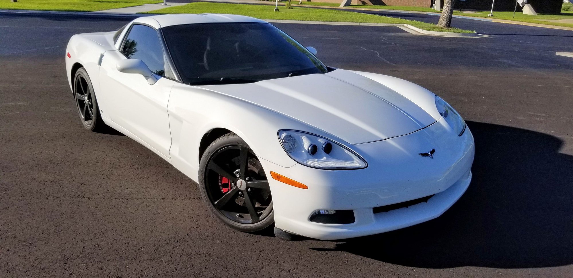 FS (For Sale) 2009 Corvette C6- White 6AT Z51 3LT NPP -Iowa- $18,300 ...