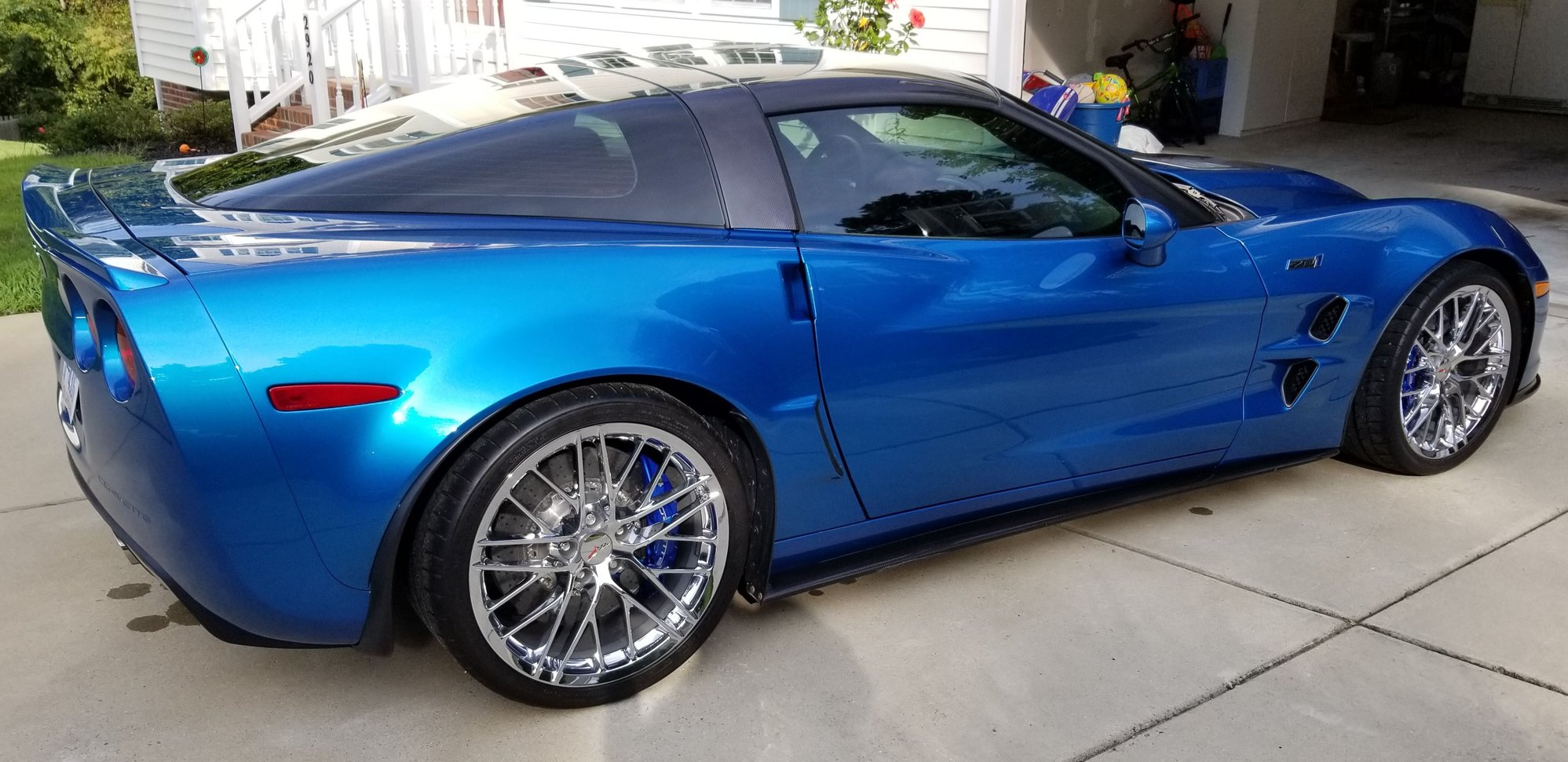FS (For Sale) 2010 ZR1 3ZR Jetstream blue - CorvetteForum - Chevrolet ...
