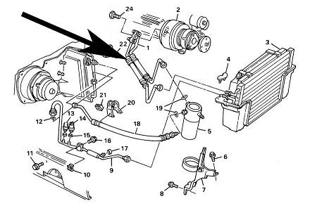 Transplanting a 1985 C4 Air Conditioning system to an old 1958 two ton ...