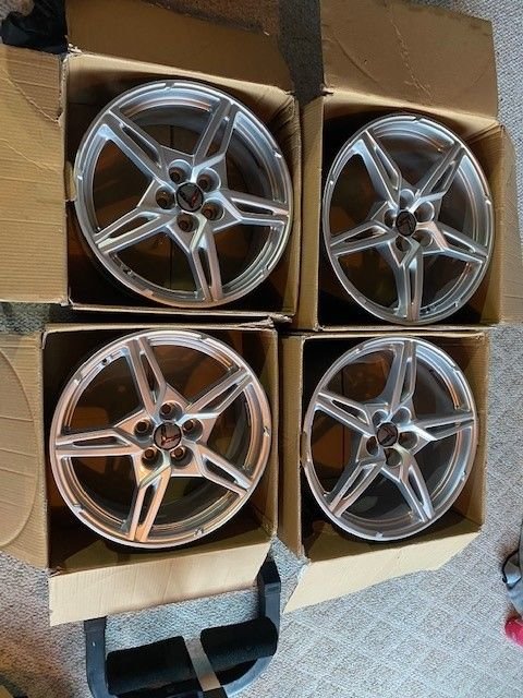 FS (For Sale) OEM Stock Silver Wheels - CorvetteForum - Chevrolet ...