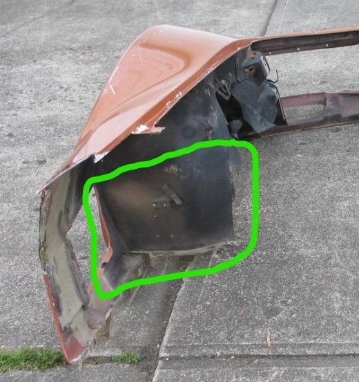 WTB (Want To Buy) 1968 - 1972 LH Driver's Side Inner Fender Section ...
