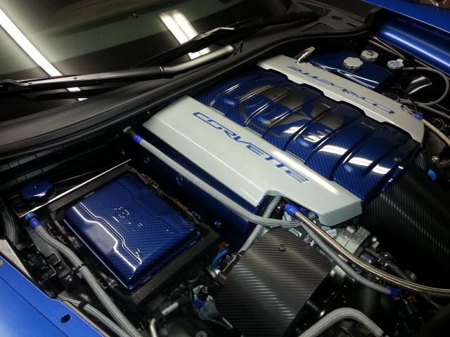 Laguna Blue Engine Bay Pics! - CorvetteForum - Chevrolet Corvette Forum ...