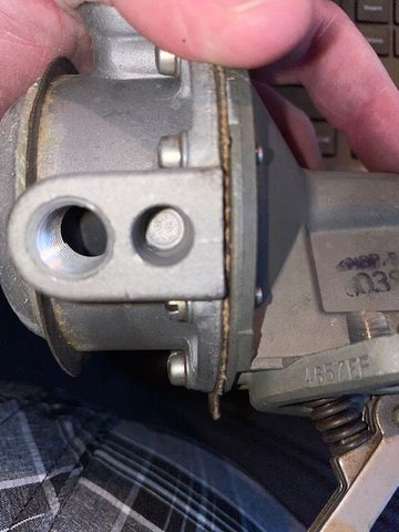 NOS AC Delco 4657 Fuel pump-What engine is this correct for ...